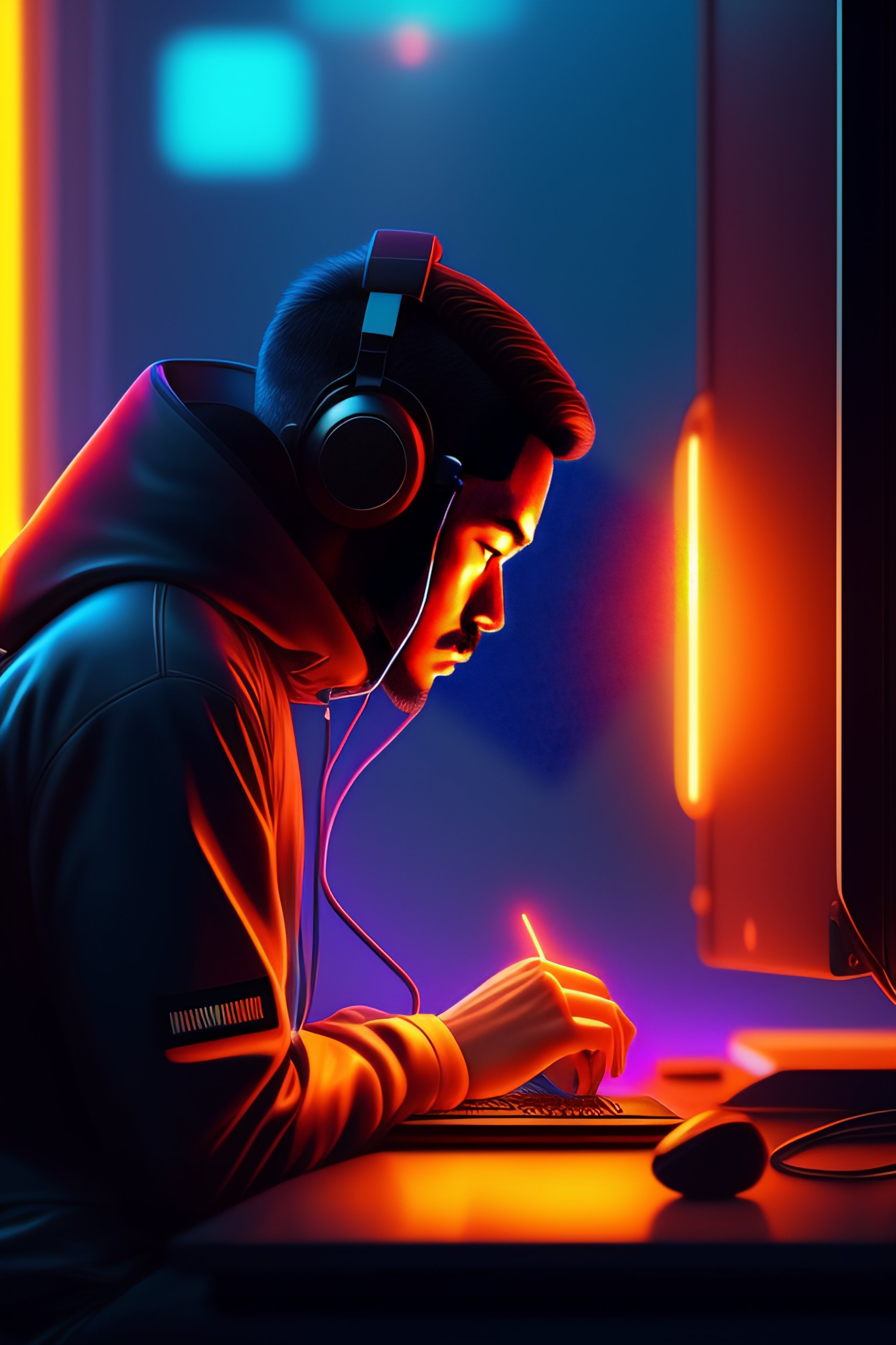 Lexica - Hidden face satoshi nakamoto crypto no face a vibrant ...