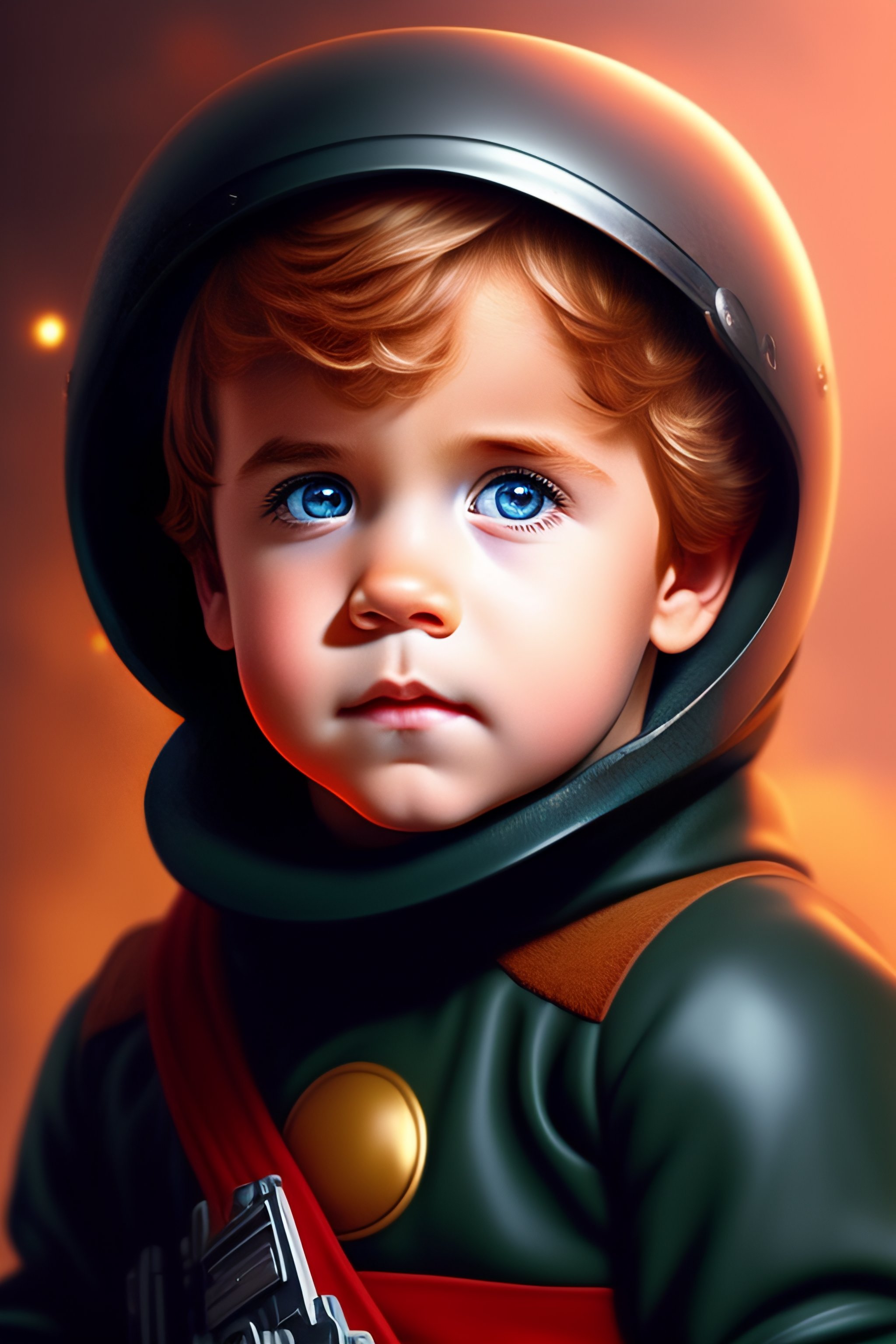 Lexica - Cute and adorable Luke Skywalker it baby, fantasy, dreamlike ...