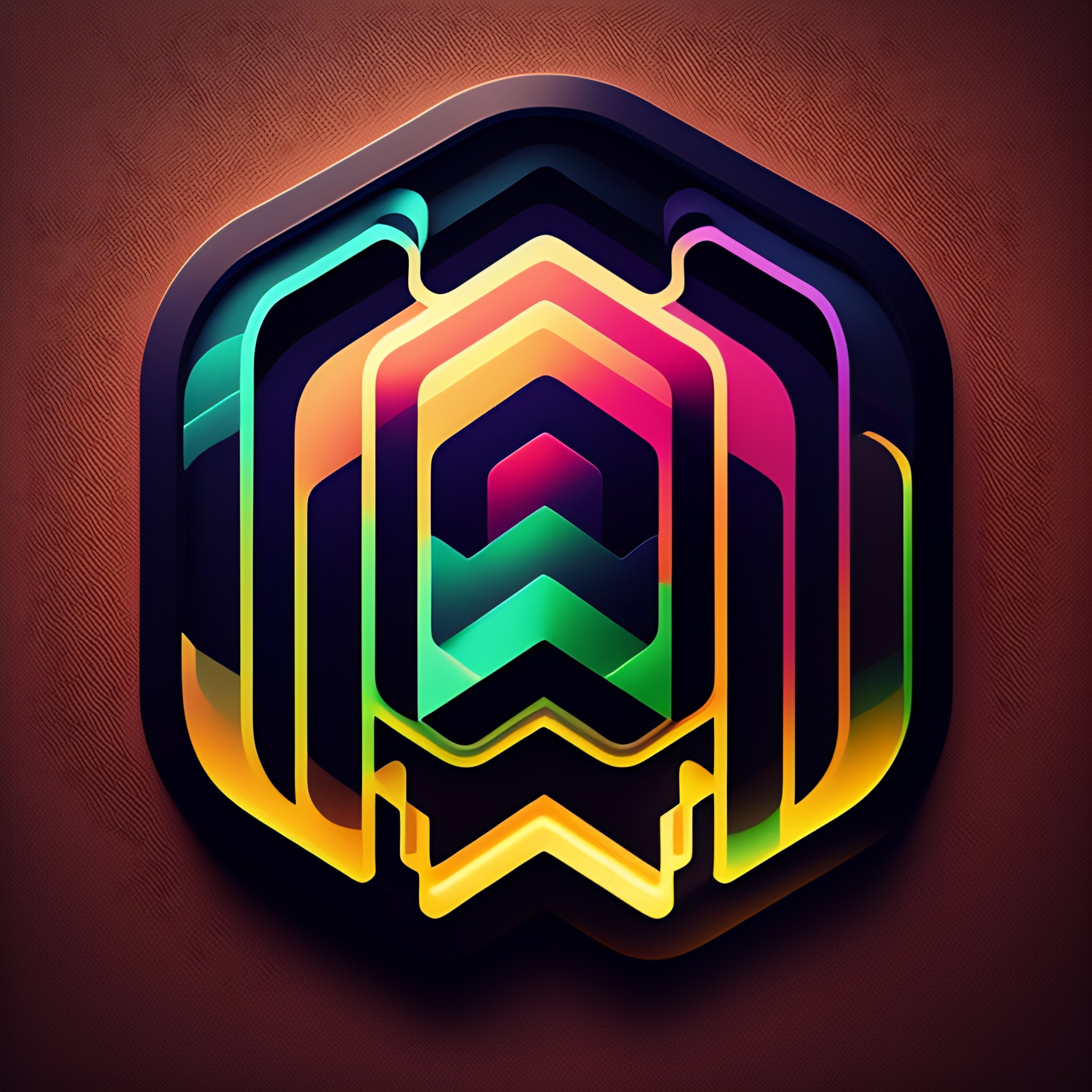 Lexica - Brain lightning, "M", logo, 2d, geometric design, minimalistic ...