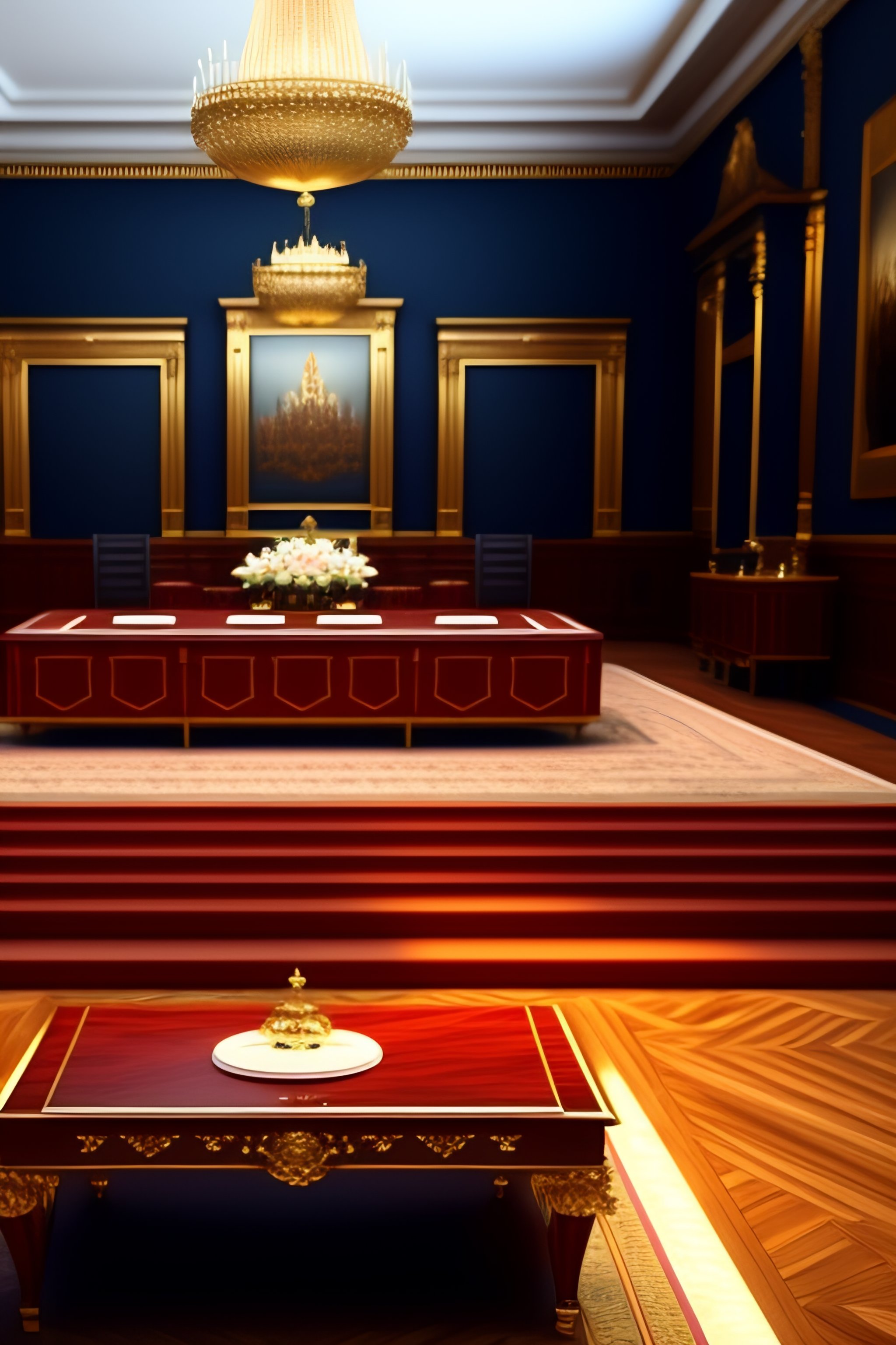 Lexica - A room symbolizing government transfer of power, democracy and ...