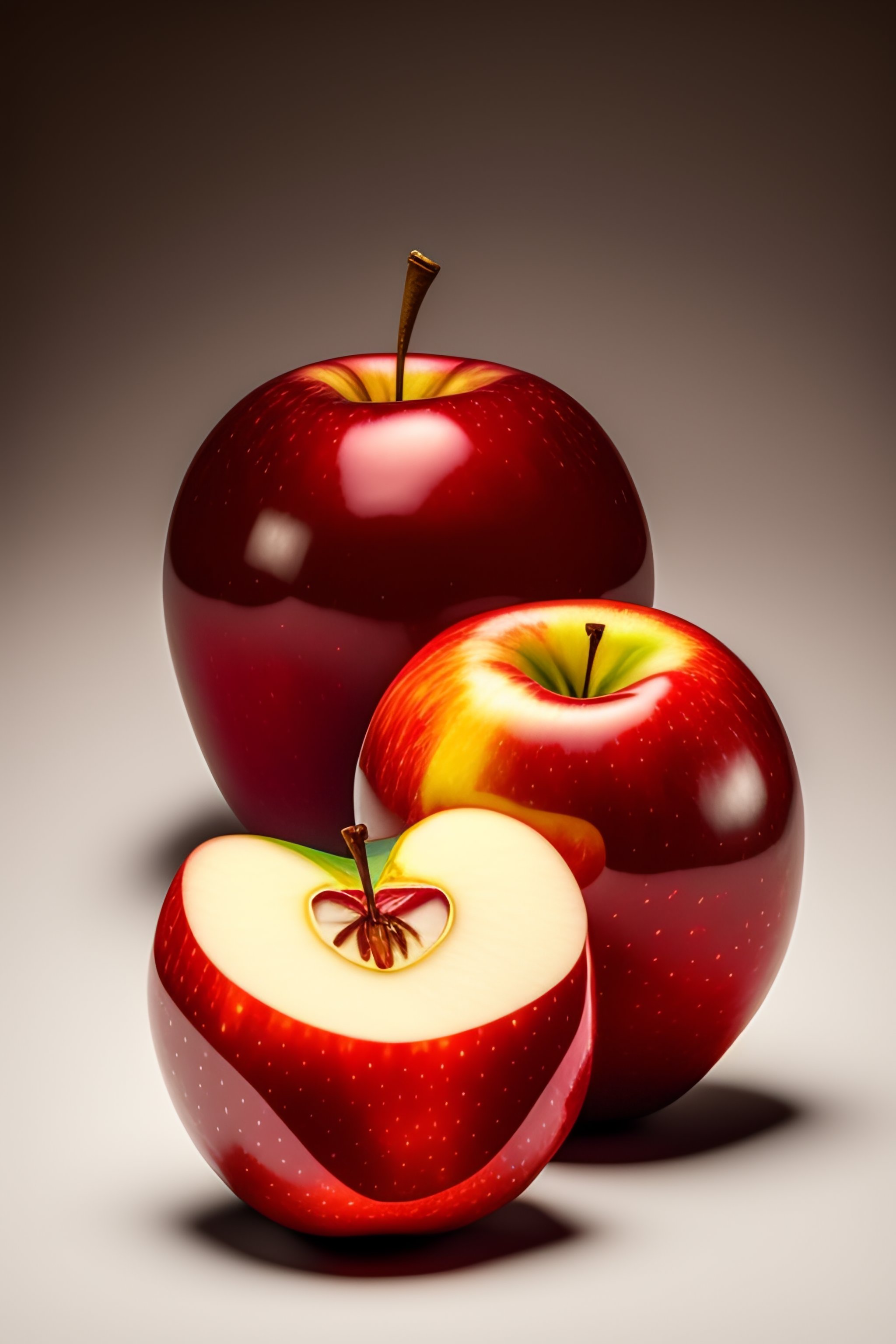 Lexica - A painting featuring a still life of a single, bright red ...