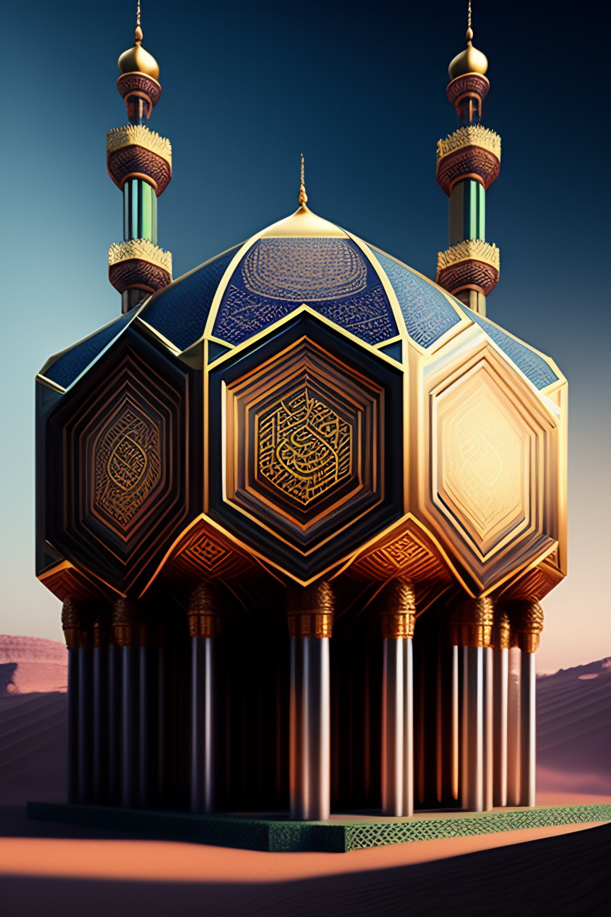 Lexica - Cube mosque
