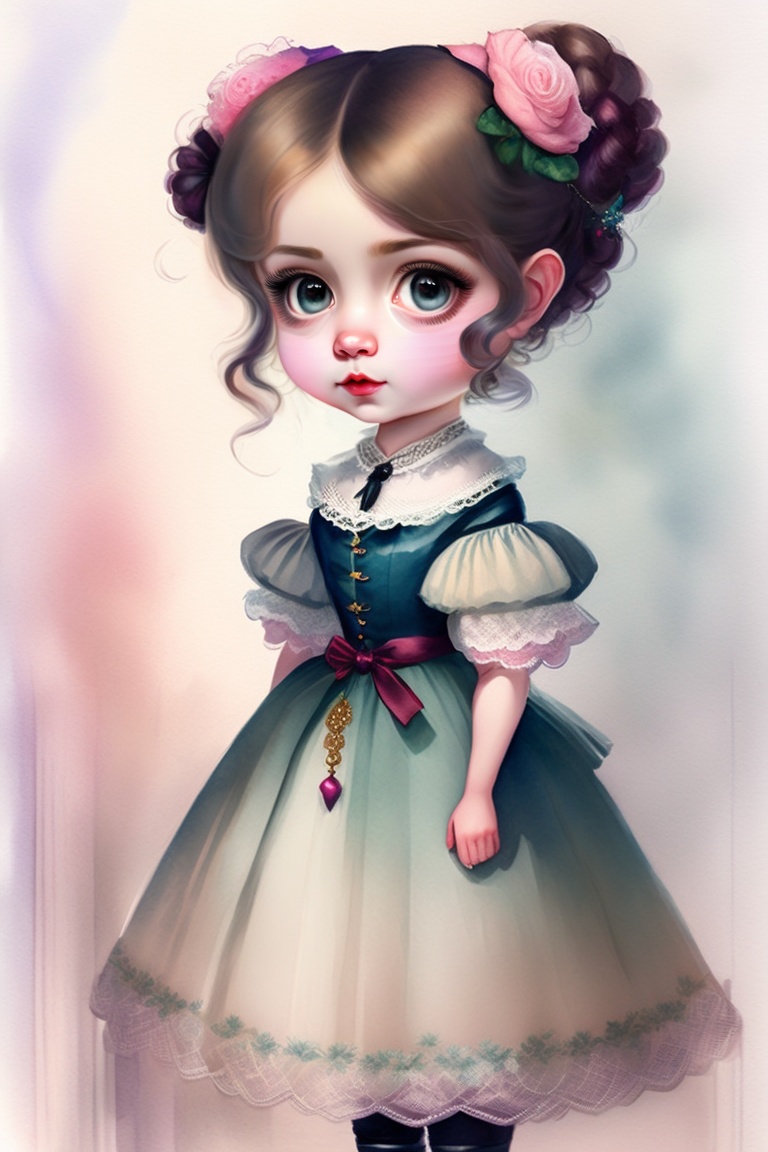 Lexica - A cute and innocent horror story narrator with wide doe-like ...