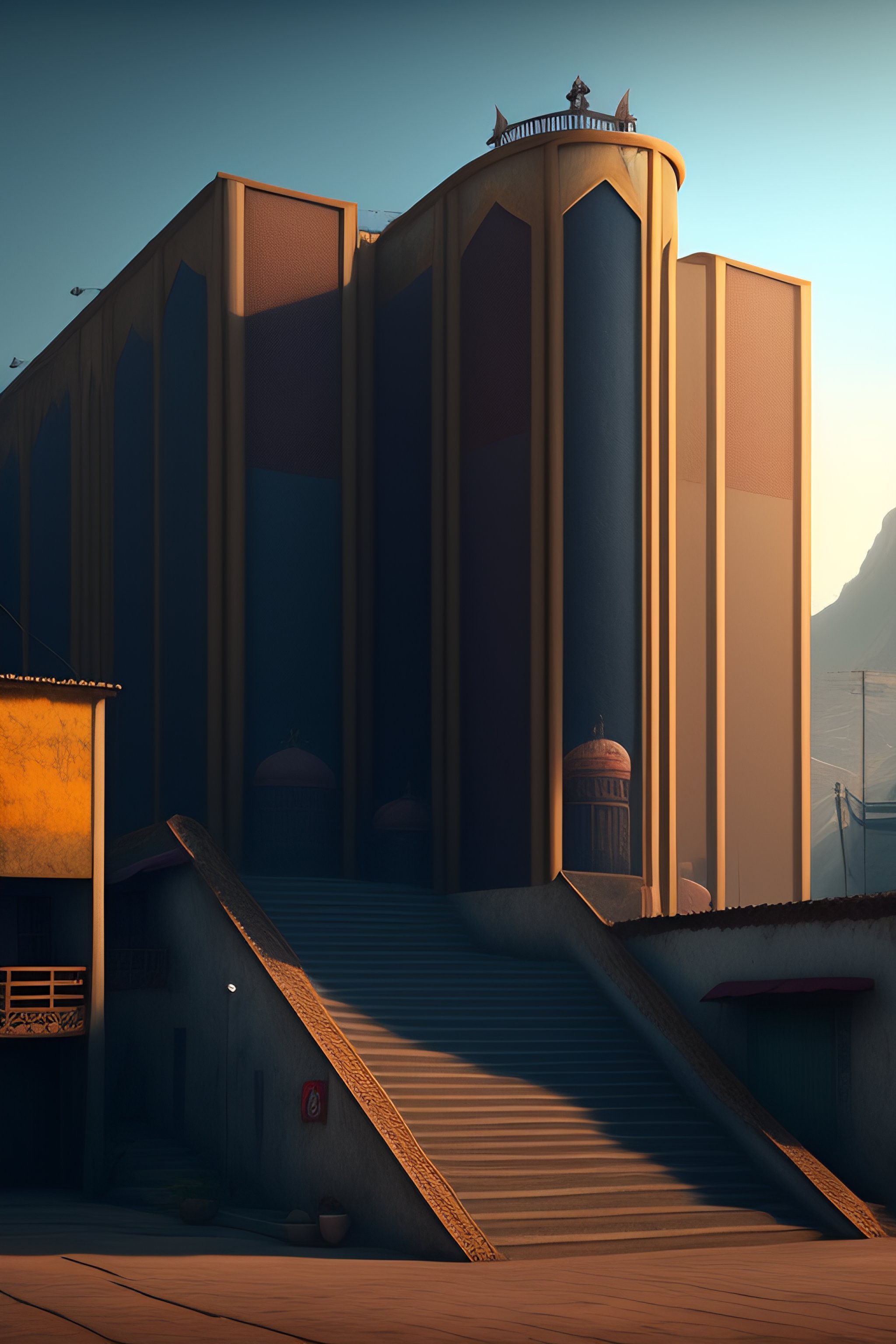 Lexica - A Monster at City of God in Favelas cinematic, fantasy ...