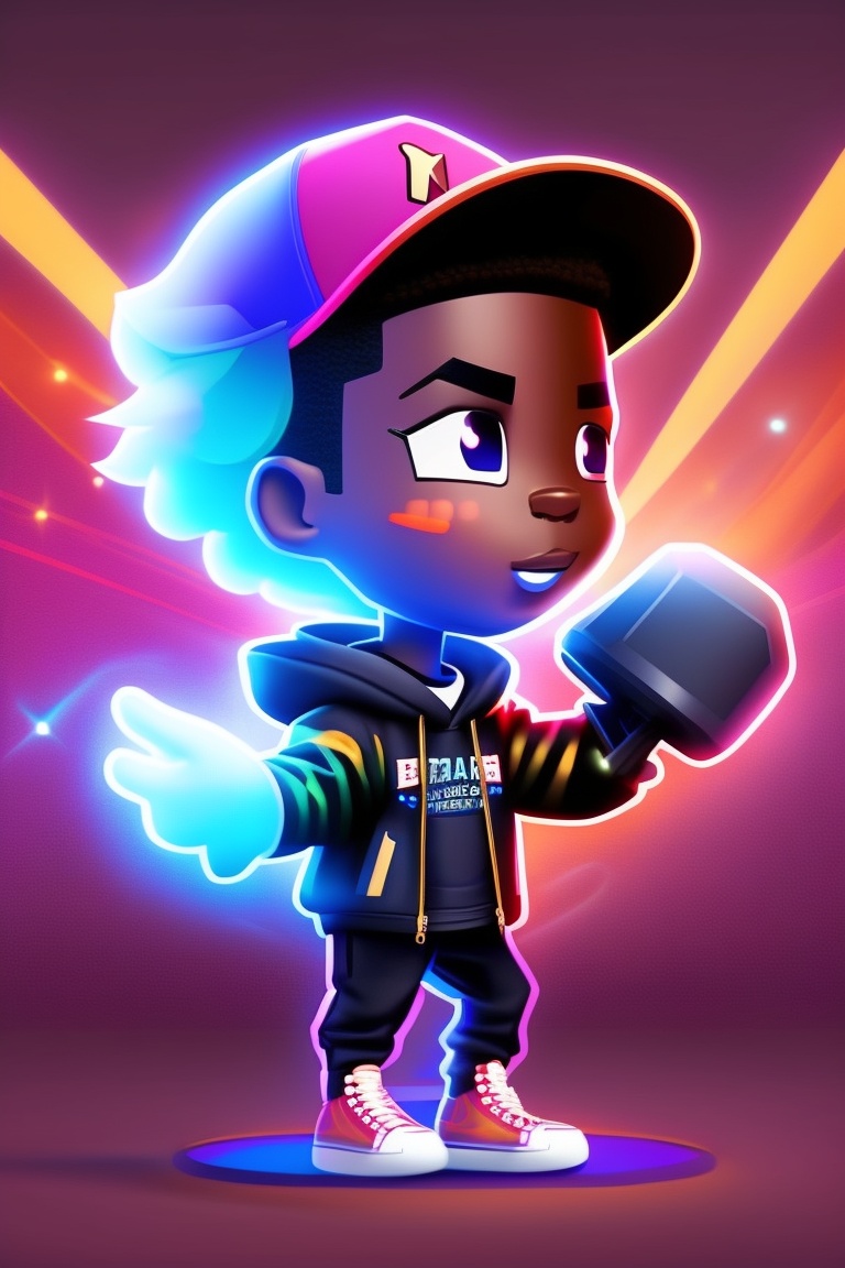 Lexica - Step into the animated world of a cool and talented young boy ...