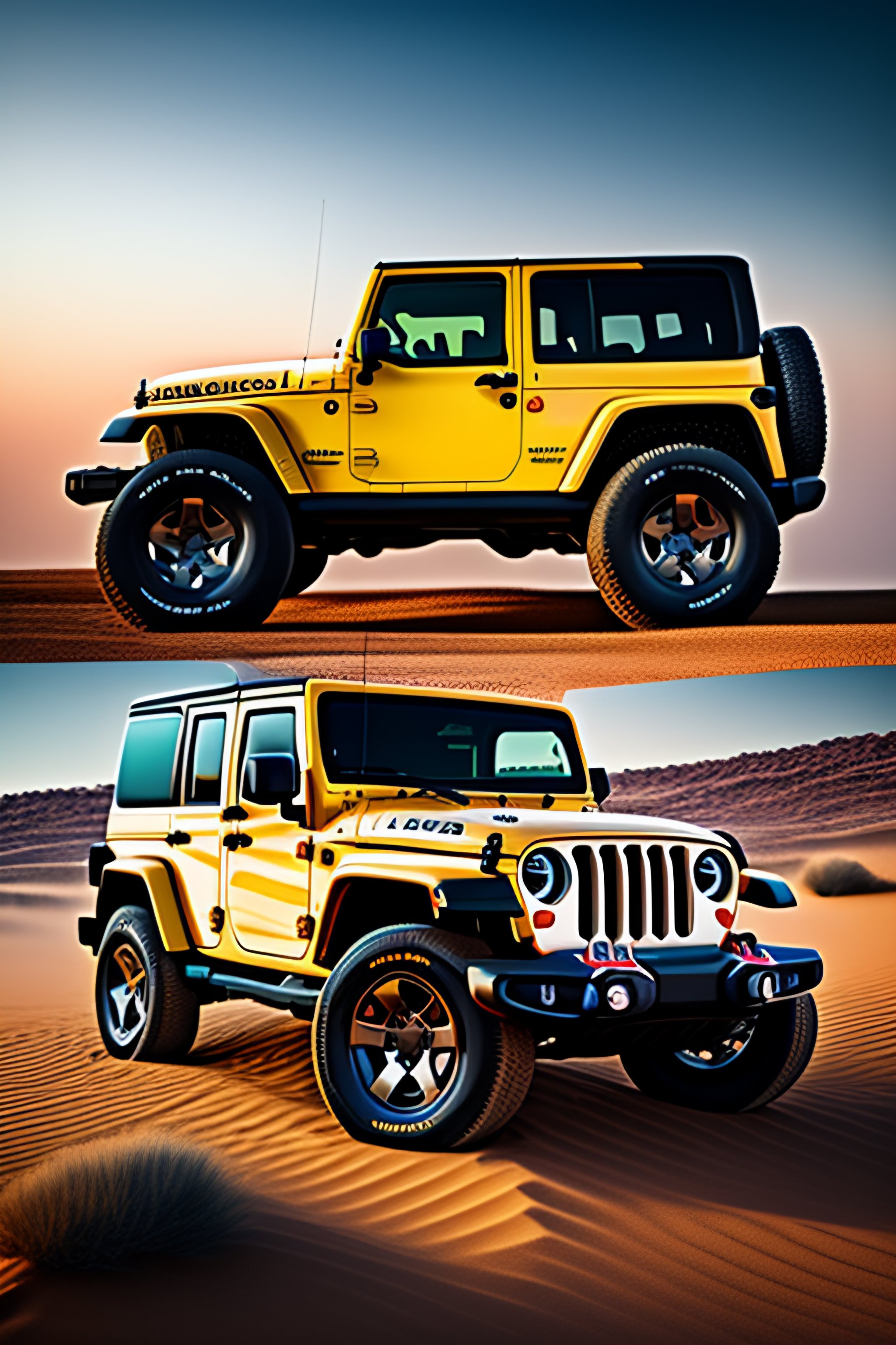 Lexica - Beautiful thar jeep car