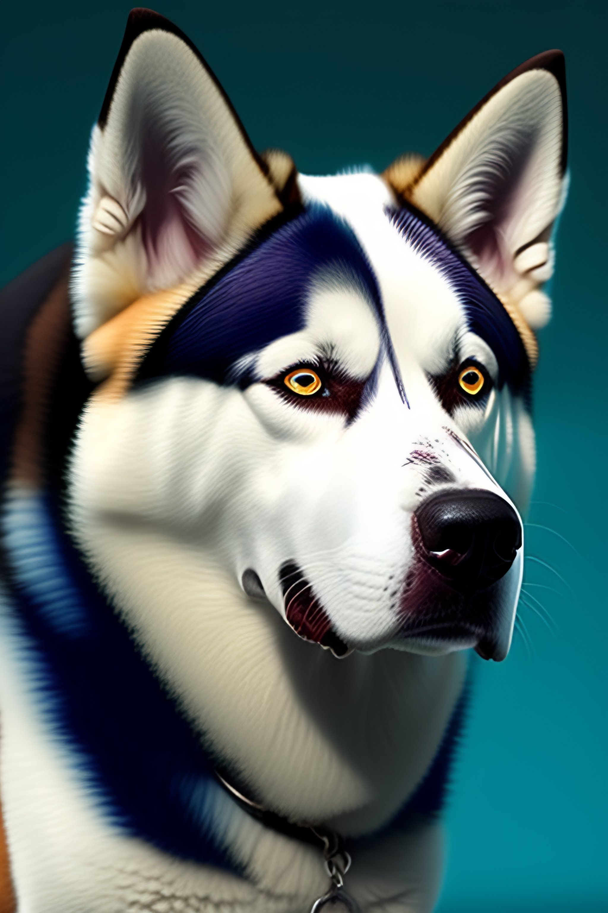 Lexica - Dog husky cthulhu demon