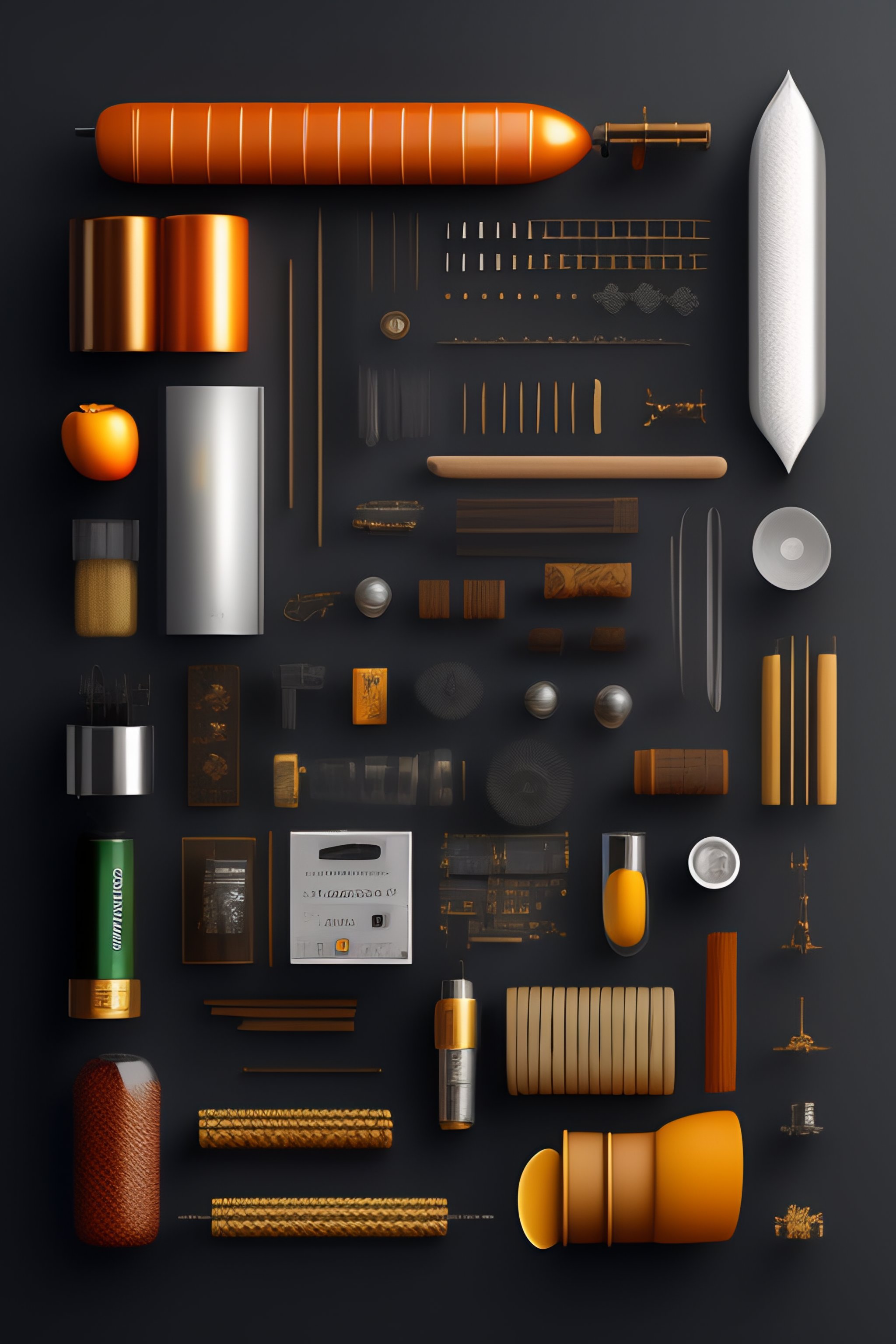 Lexica - Saw, Costumes and props, Knolling, Knolling layout ...