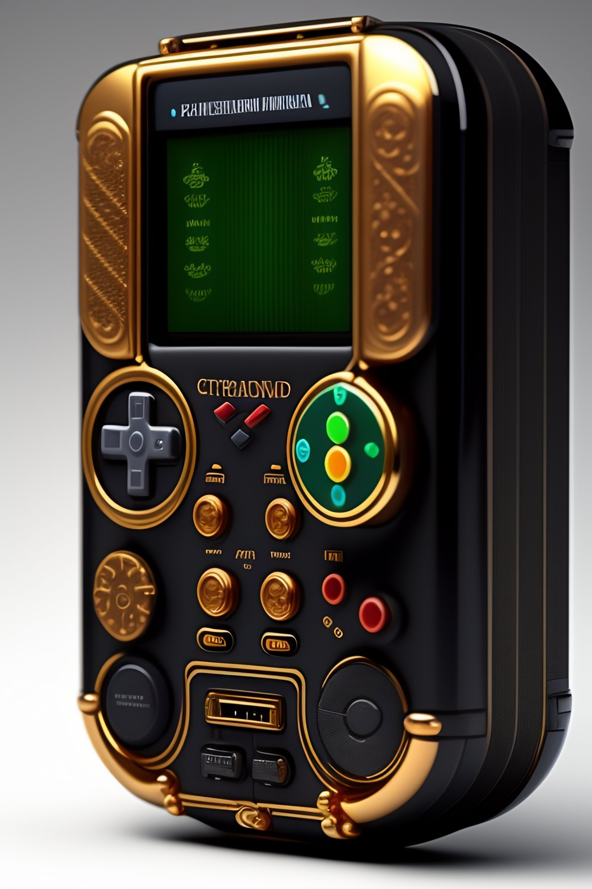 Lexica - An extremely complex and advanced steampunk gameboy