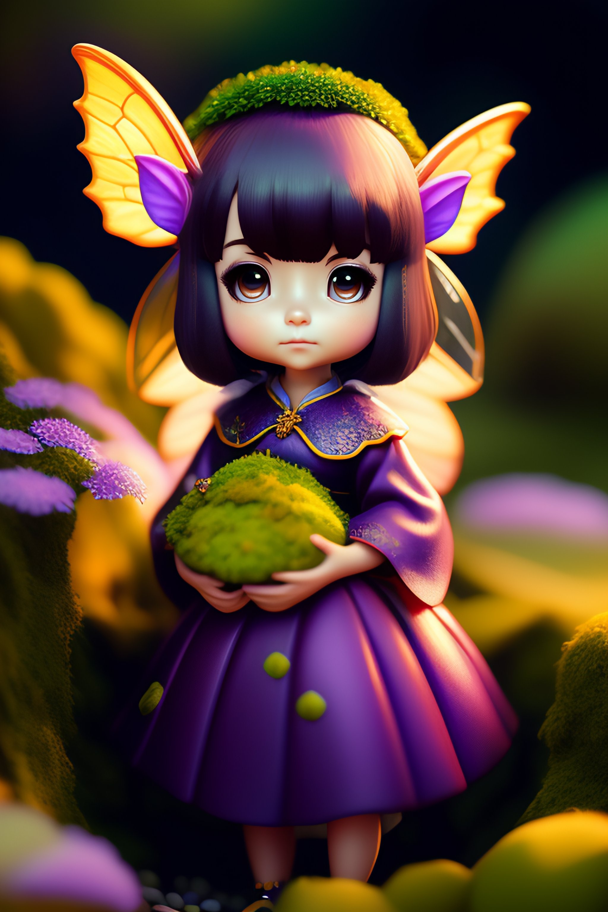 Lexica - Manga cover portrait of an extremely cute and adorable very ...