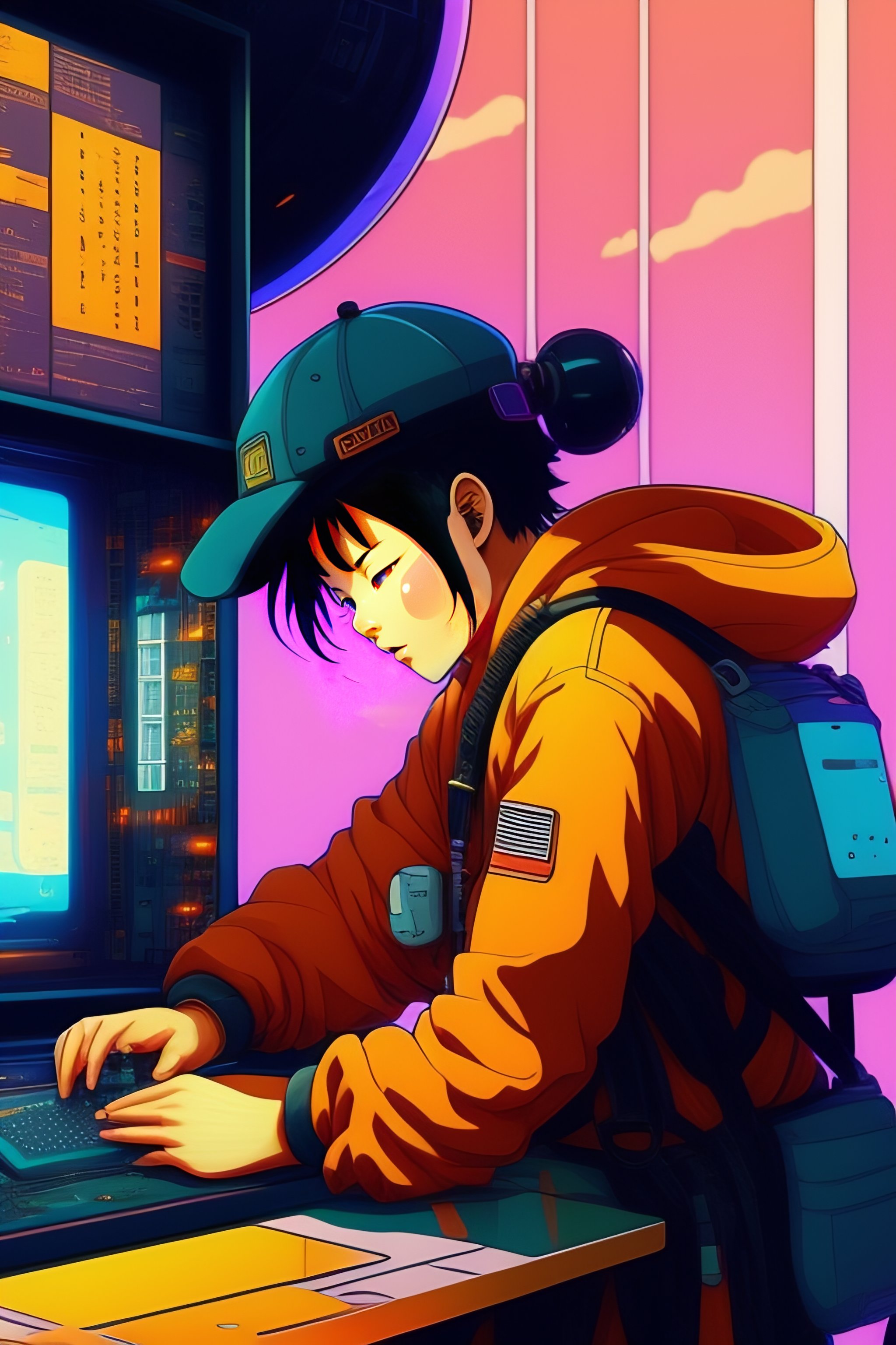 Lexica - Photo of a computer technician in the space, style of laurie ...