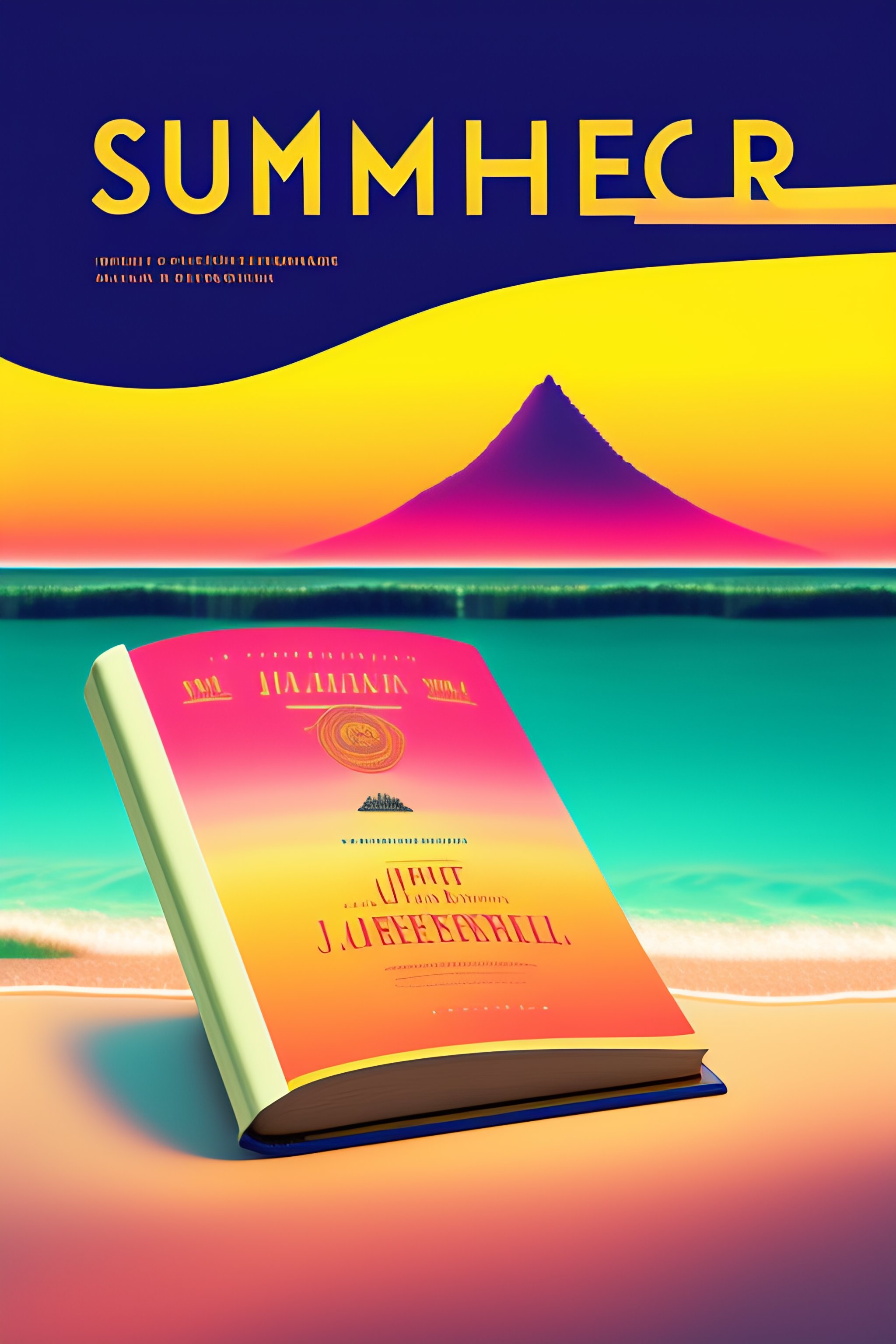 Lexica - Book cover with summer theme