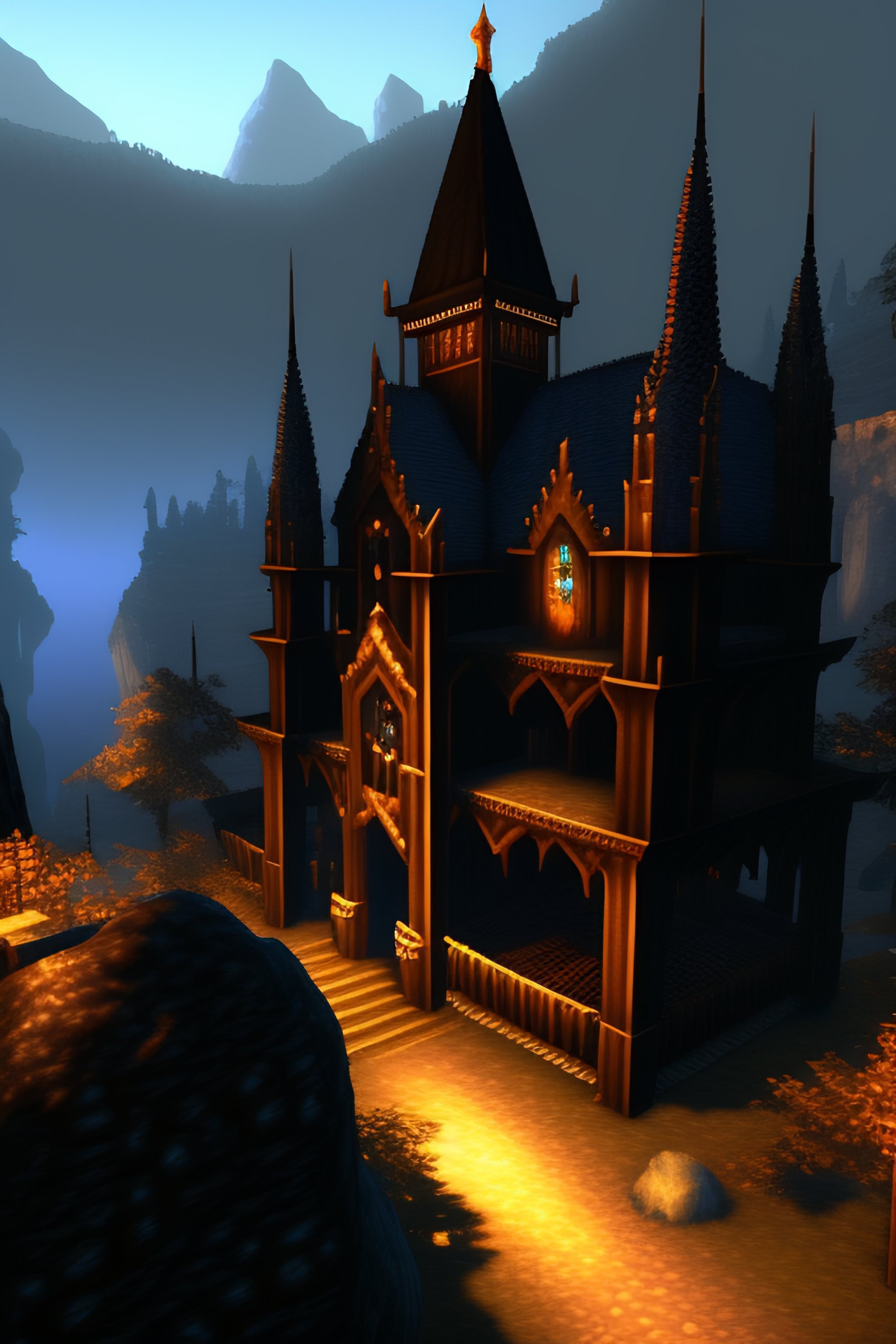 Lexica - Gothic 2 game retro style