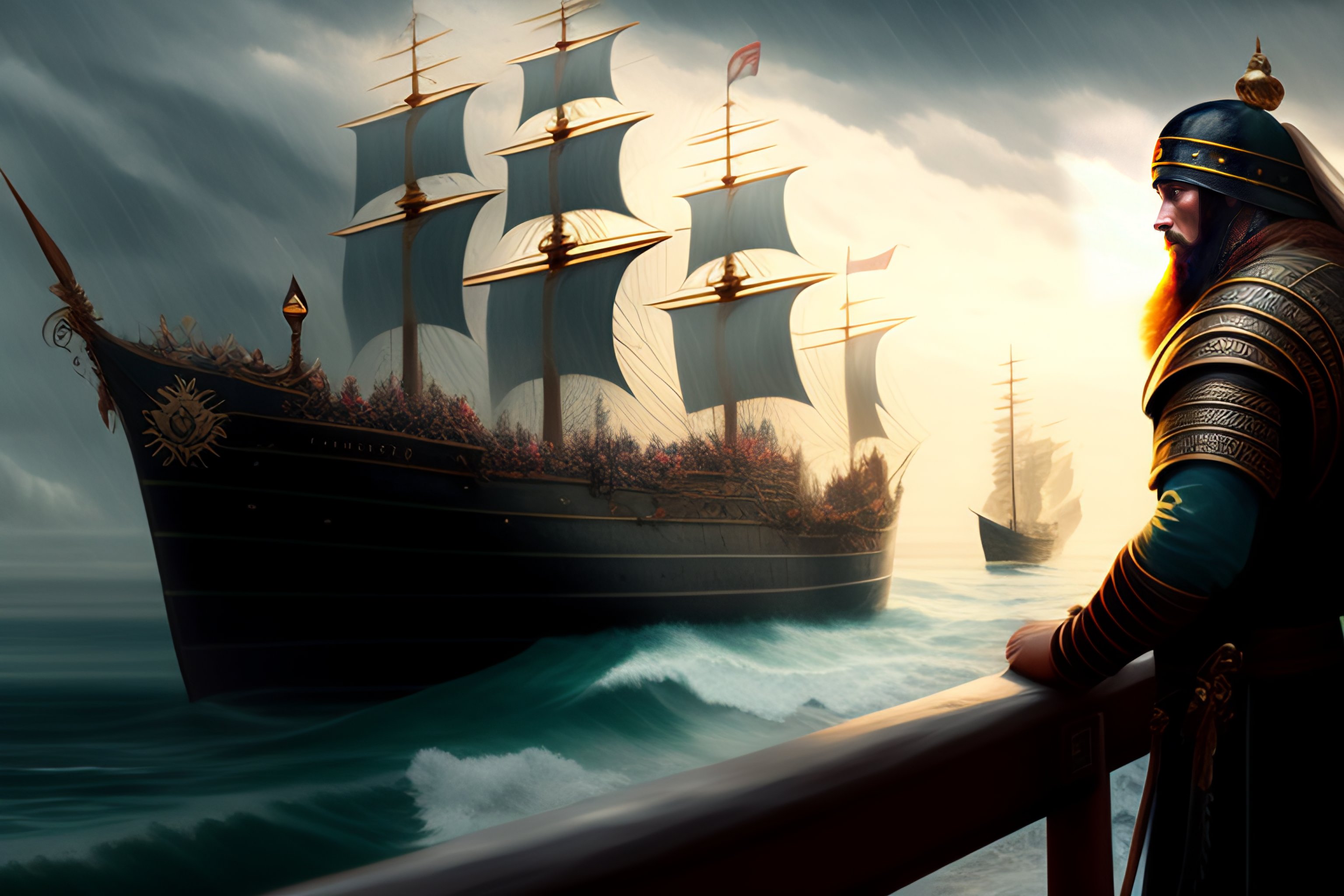 Lexica - A beautiful painting of a Vladimir Putin as a (((medieval ...