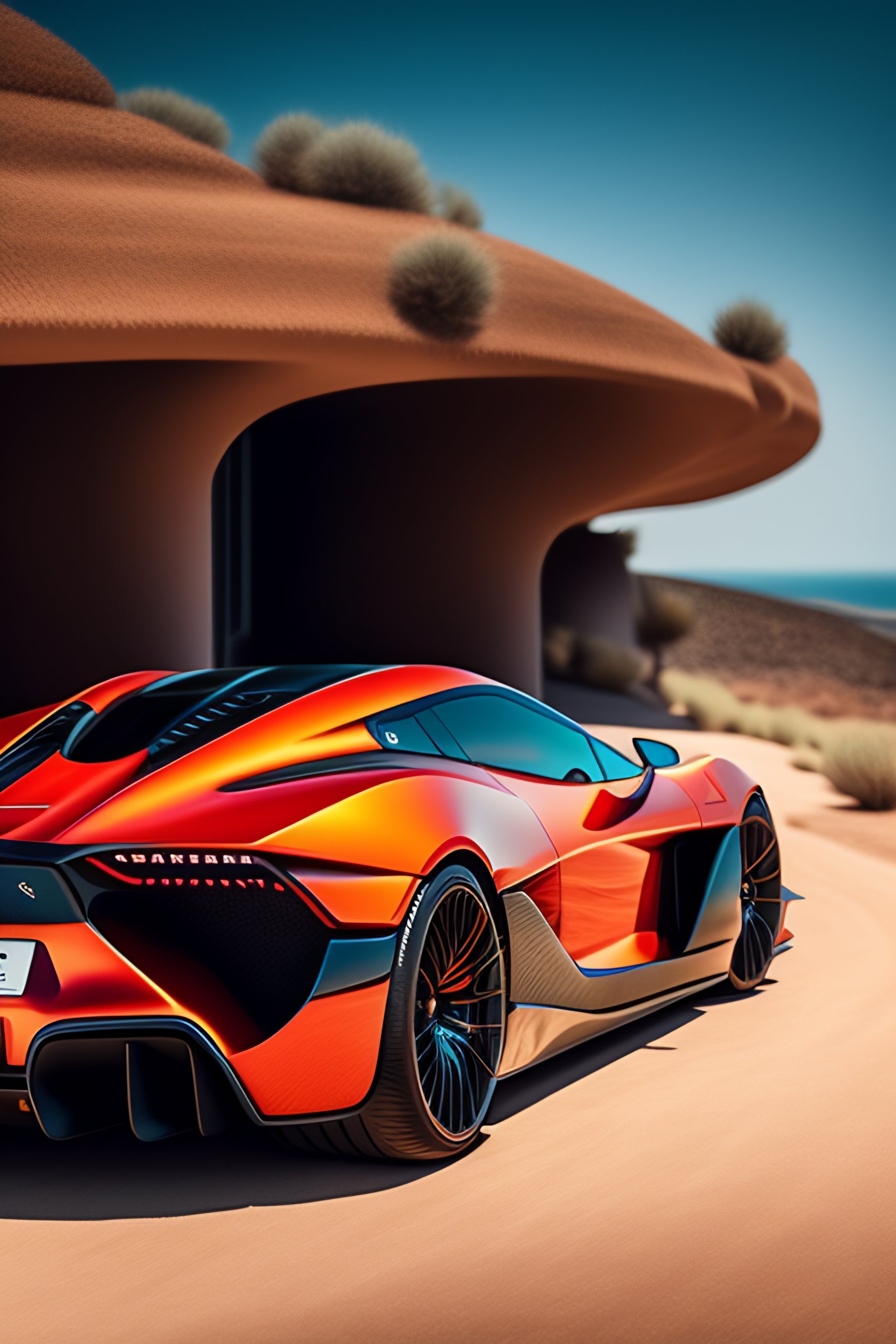 Lexica - Rimac Scalatan Vision 2080 next generation looks