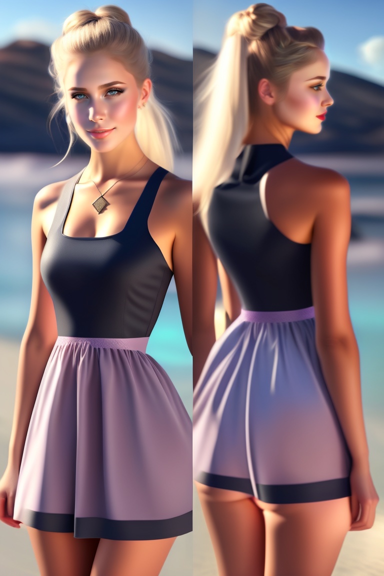 Lexica - Make myself a girl in sundress, 4k