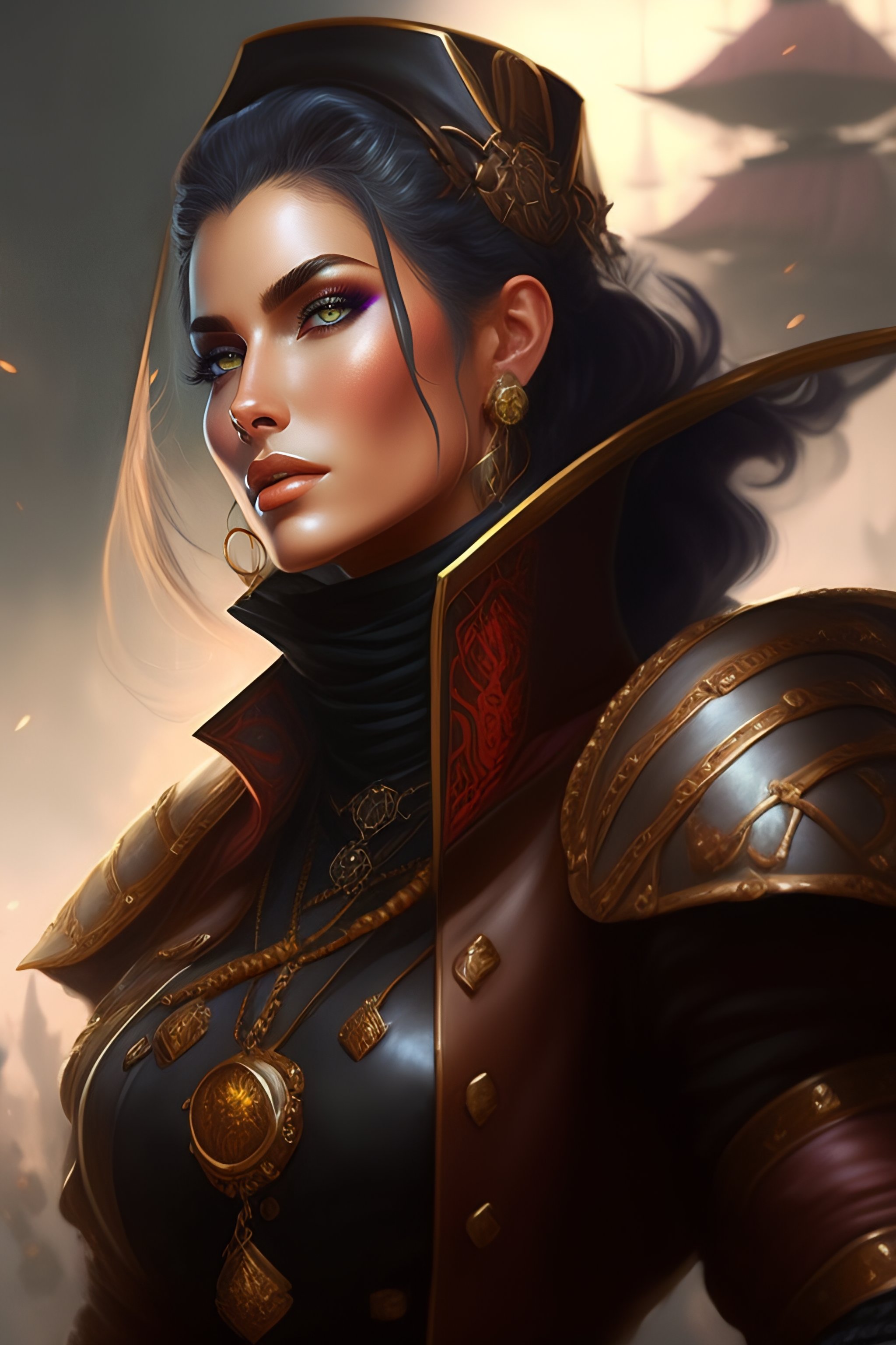 Lexica - Steampunk Cossack, d & d, fantasy, portrait, highly detailed ...