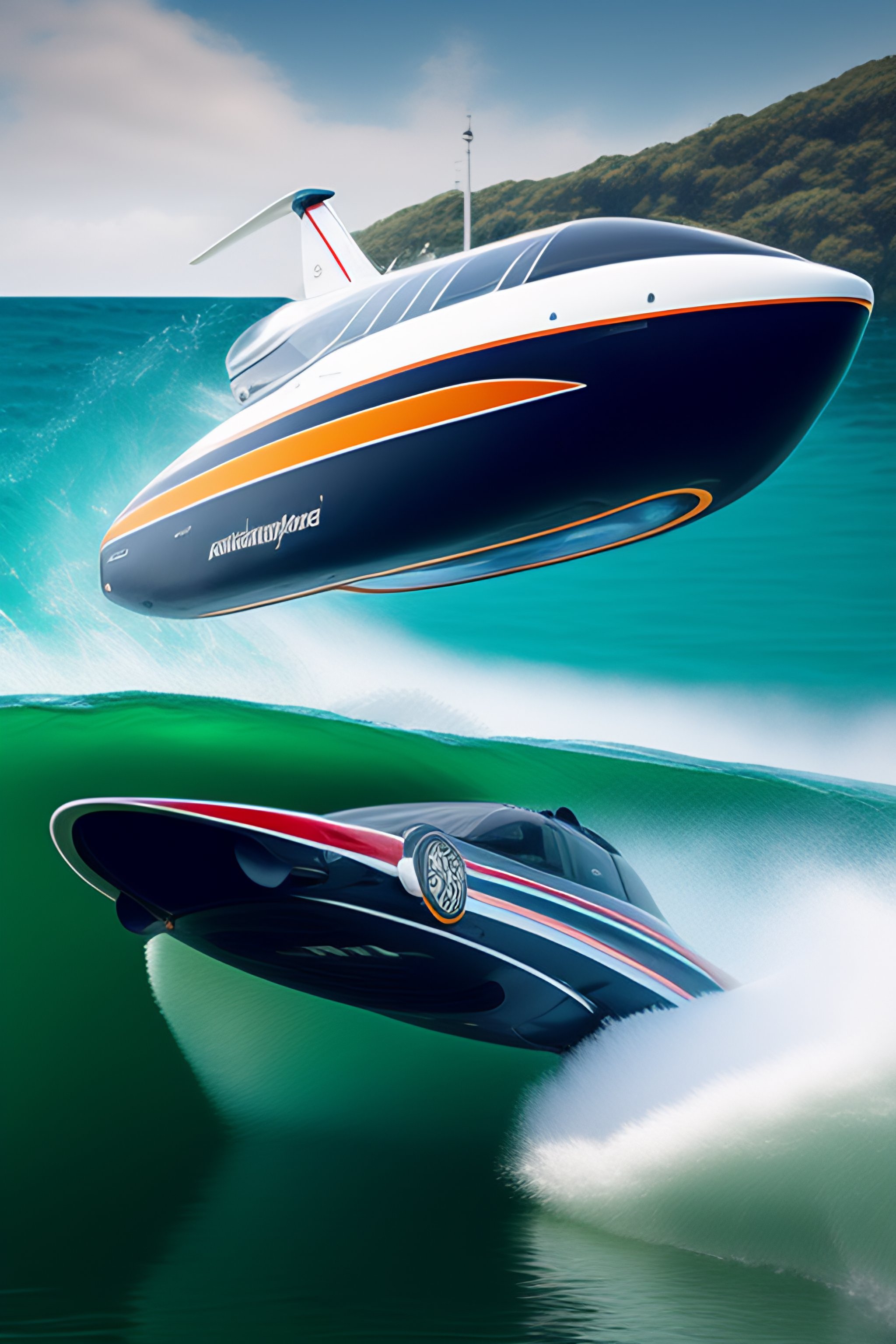 Lexica - Hydrofoil ground effect vehicle water craft wig