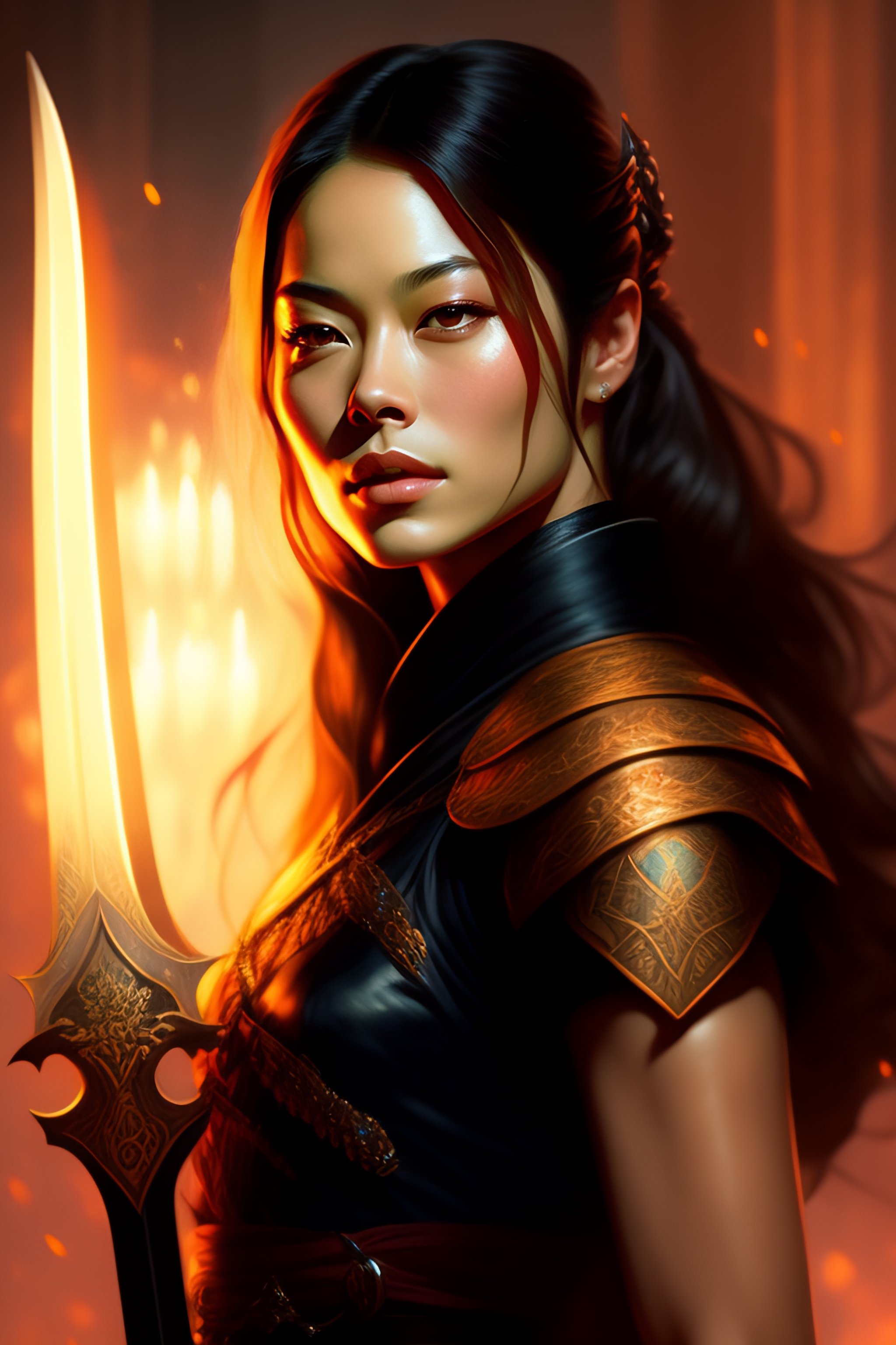 Lexica - Young Kristin Kreuk as a Beautiful female Chinese badass ...