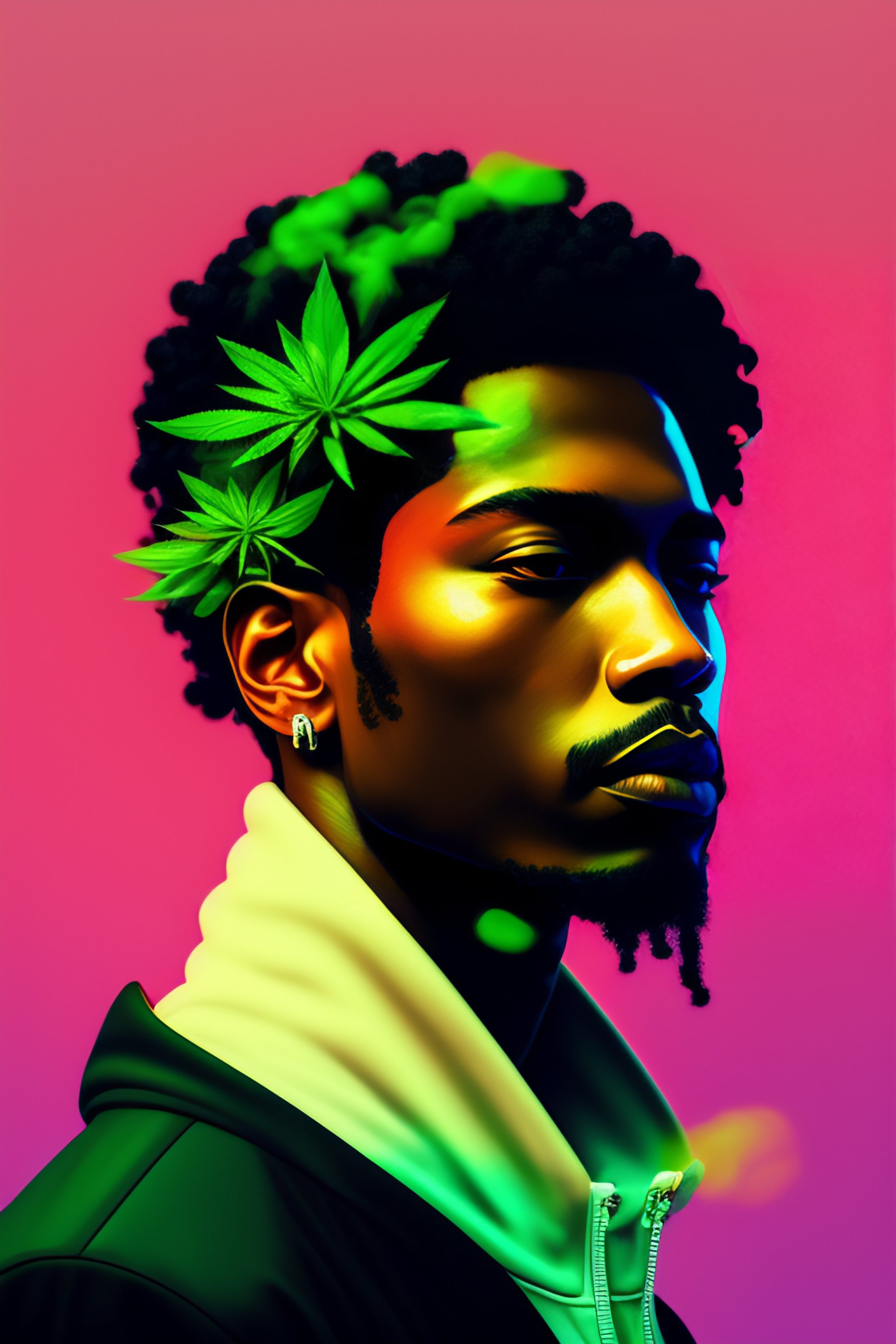 Lexica - Marijuana profile picture of male by sachin teng, weed, miami ...