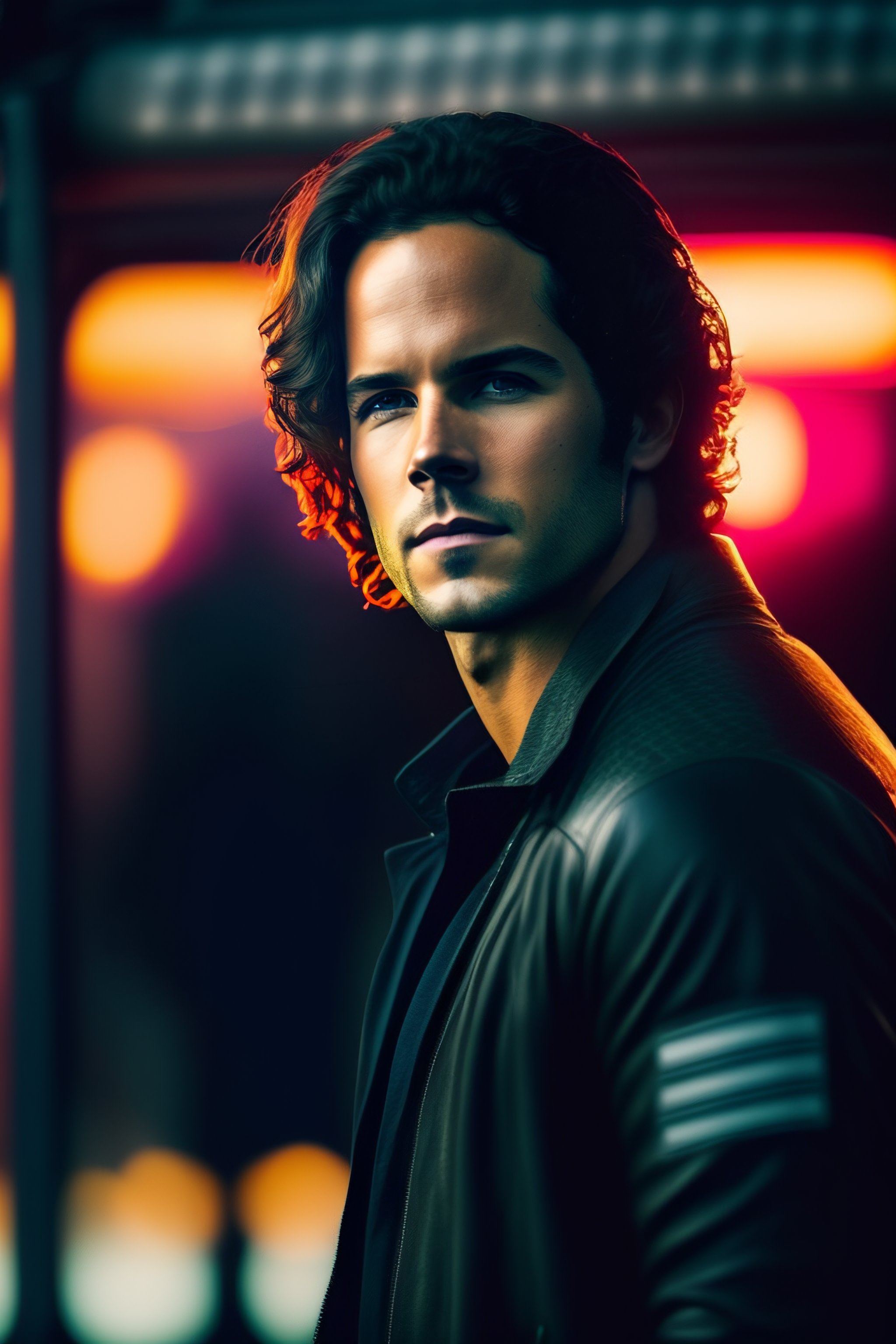 Lexica - Polaroid image of Mitch Rapp, from American Assassin movie, in ...