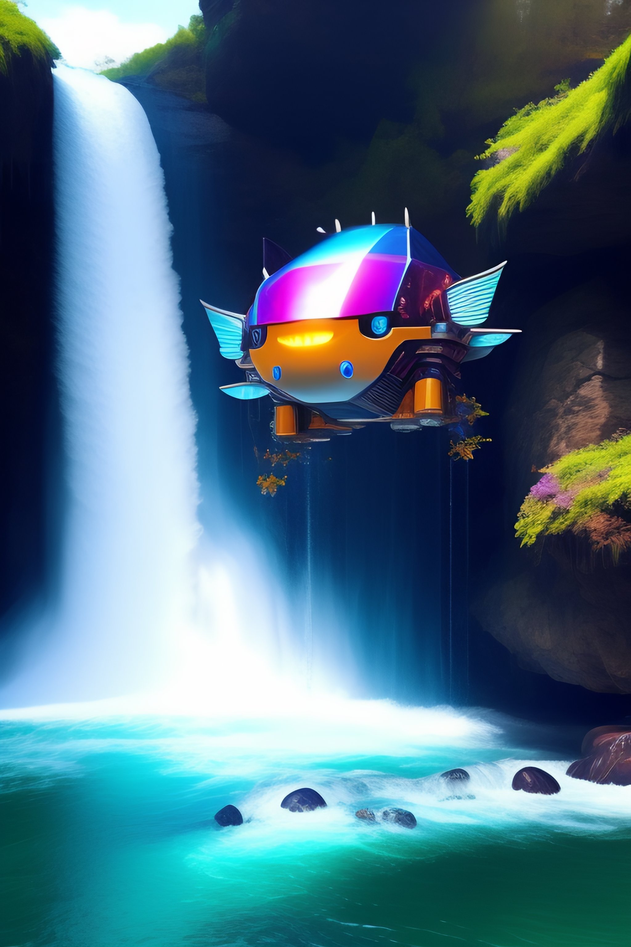 Lexica - Axolotl transformer mech warrior chibi armor big manga eyes ...