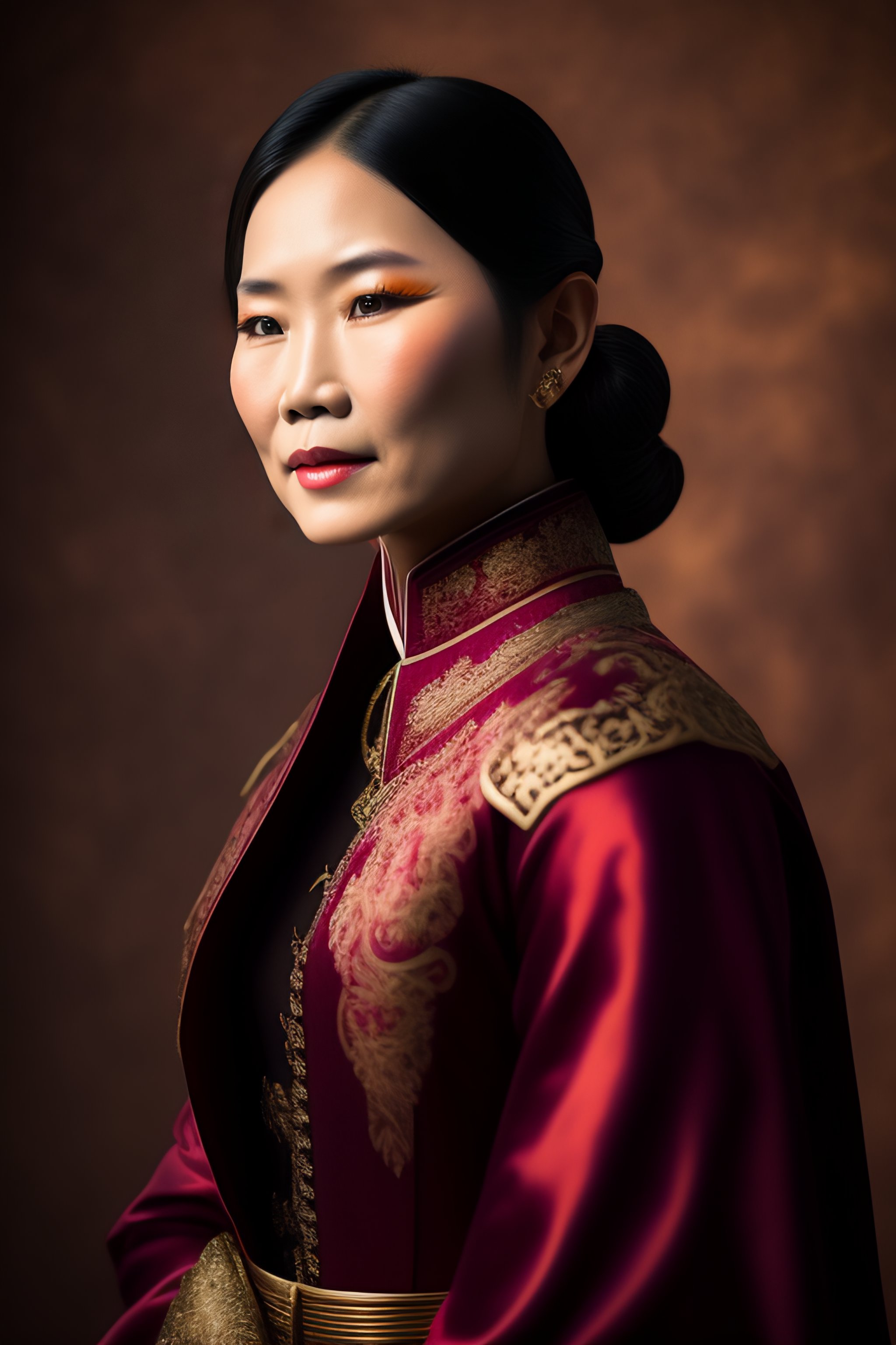 Lexica - An award-winning closeup photo of an thai female wizard ...
