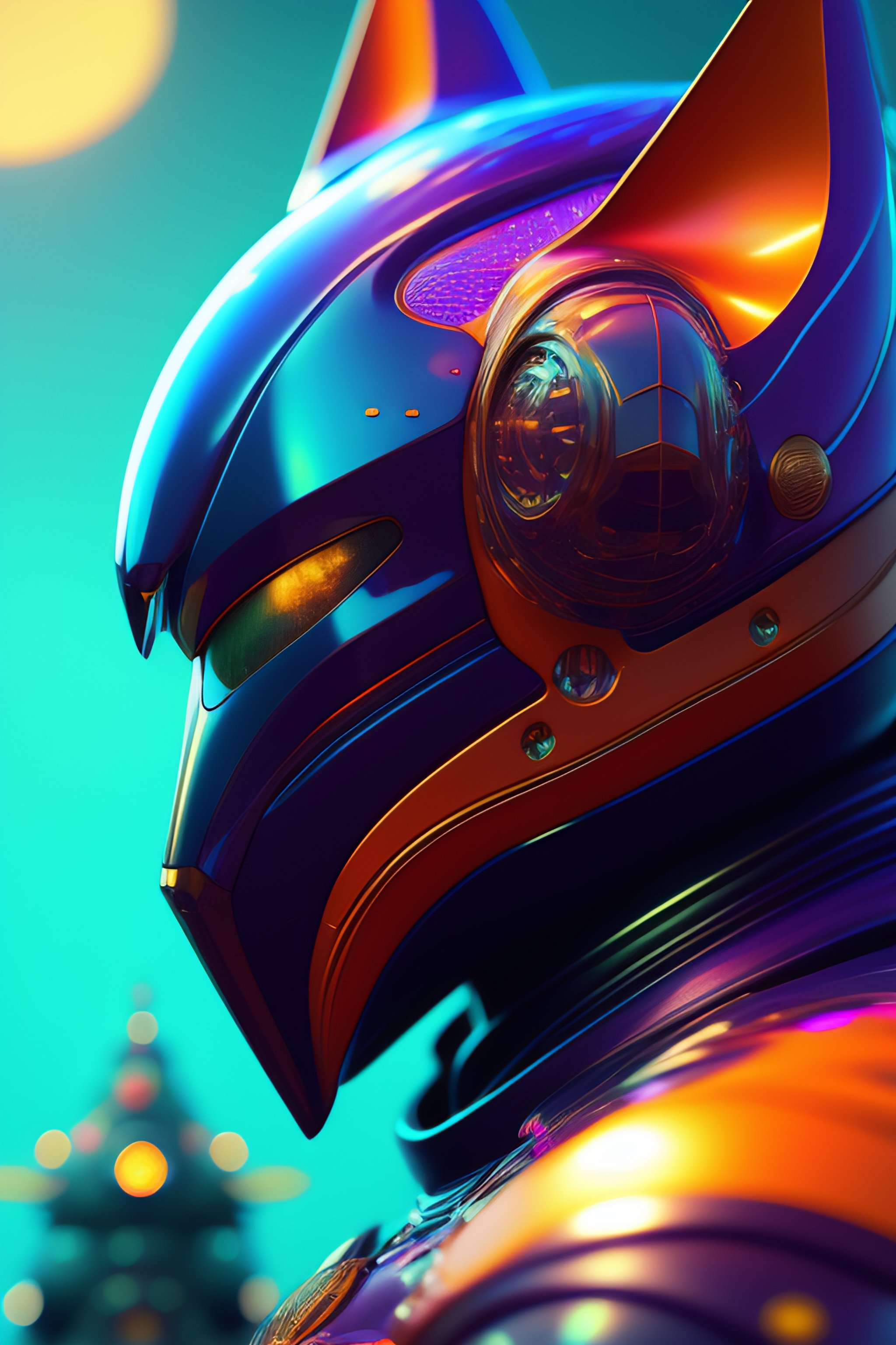 Lexica - Full shot of a batman monster astronaut defined facial ...