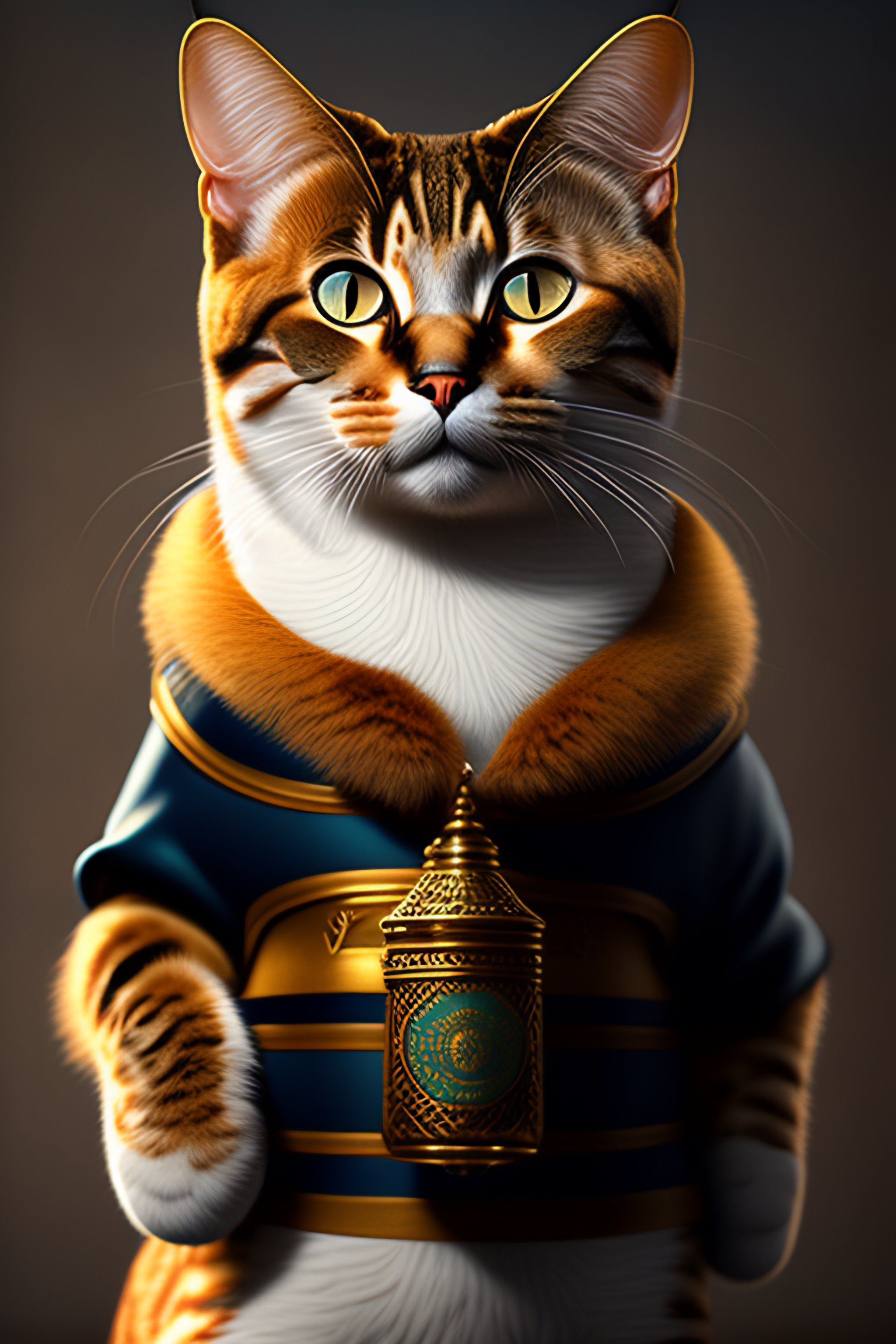 Lexica - An anthropomorphic cat