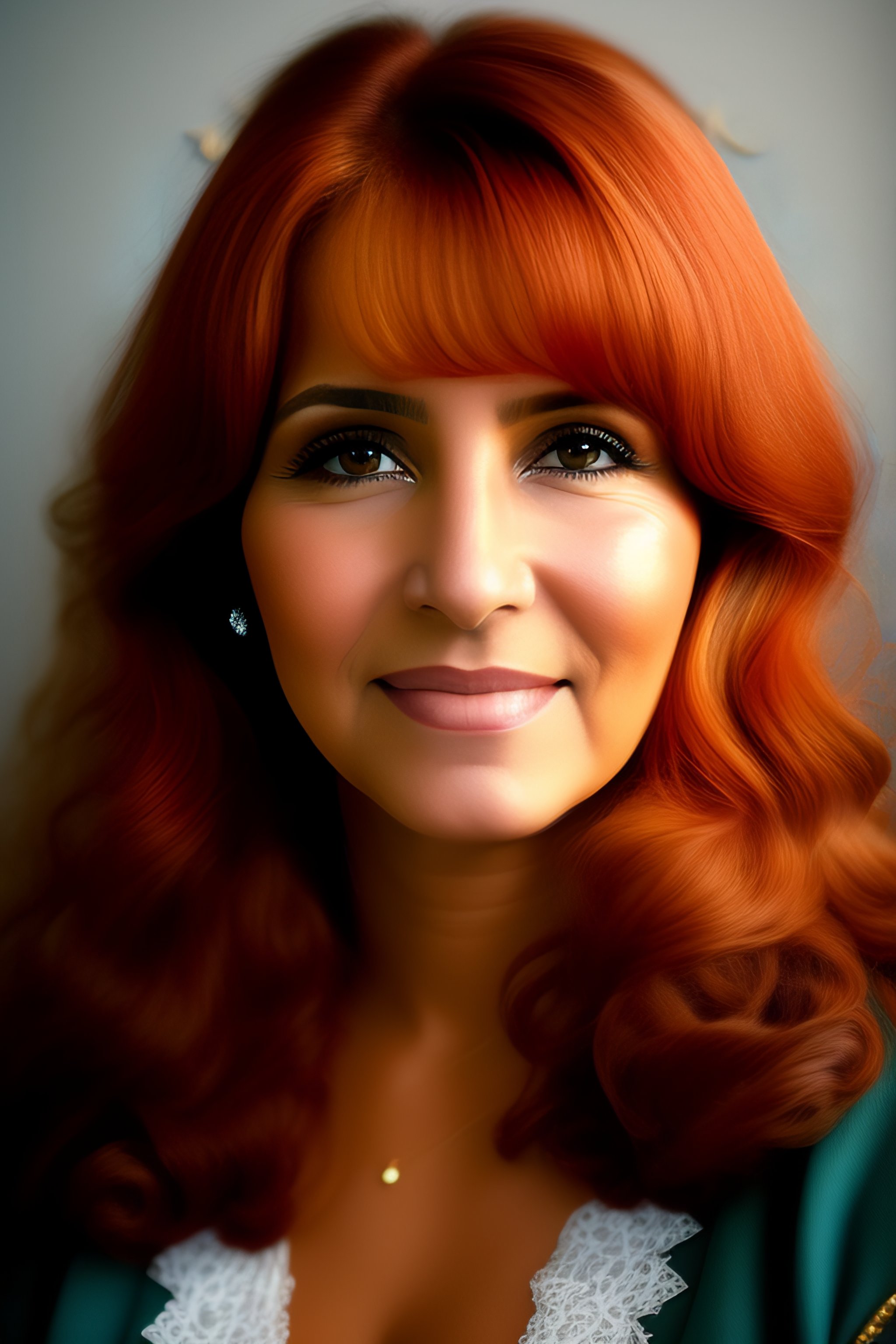 Lexica - Anabela andrea dondena, pelo color cobre, con 15 años de edad