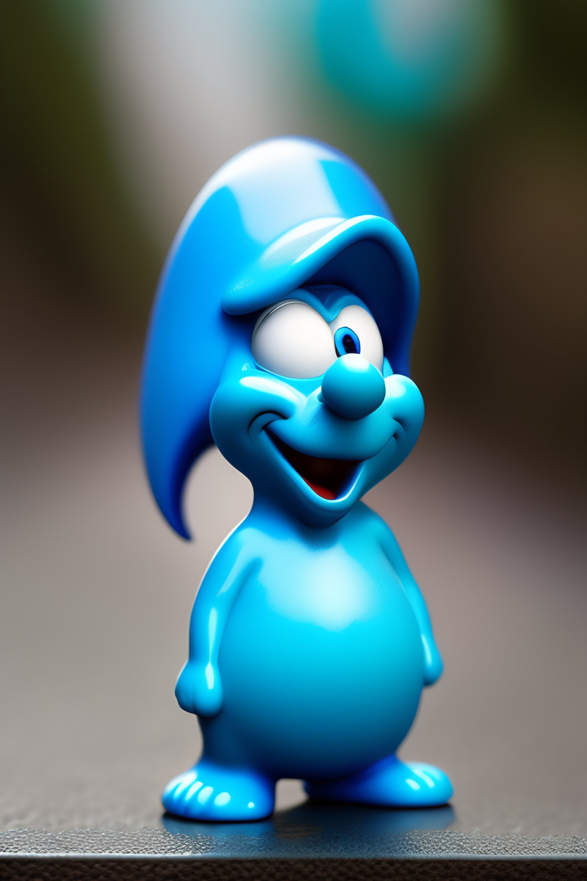 Lexica - Angry smurf