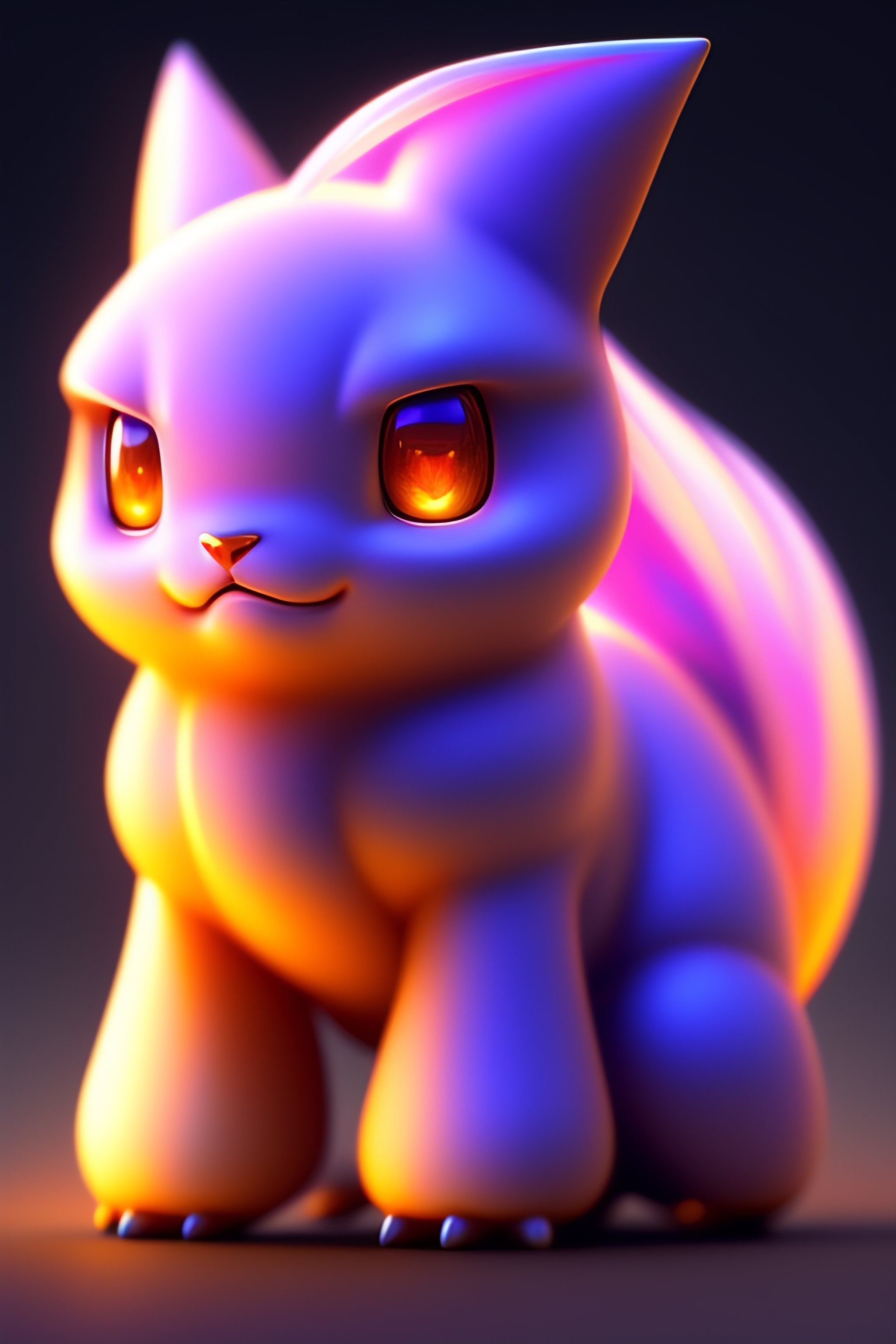 Lexica - A cute ghost type pokemon:: by beeple and James Gilleard and ...