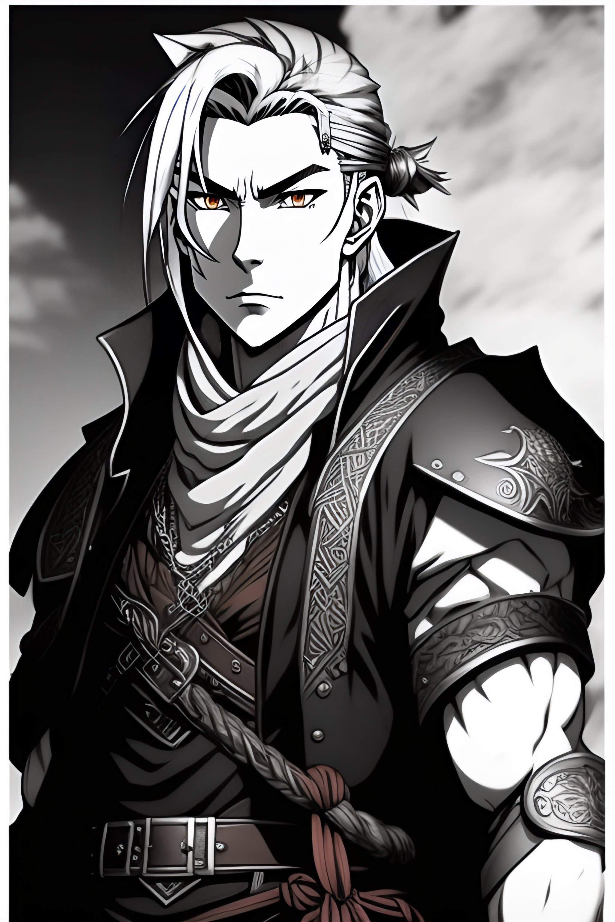 Lexica - Fullmetal Alchemist Brotherhood style detailed line art of D&D ...