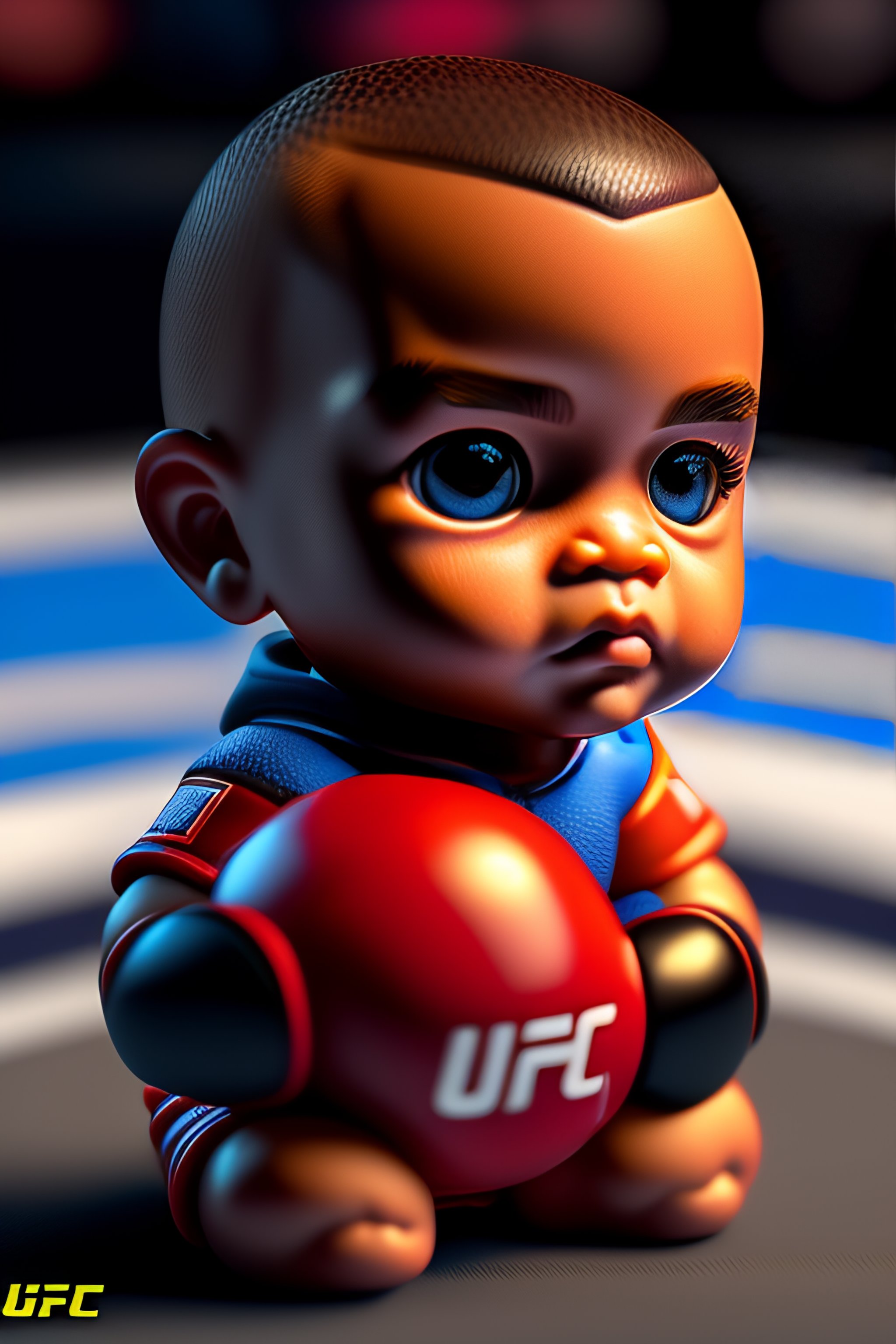 Lexica - Random Toy figures, UFC, MMA, baby toy, big eyes, ultra ...