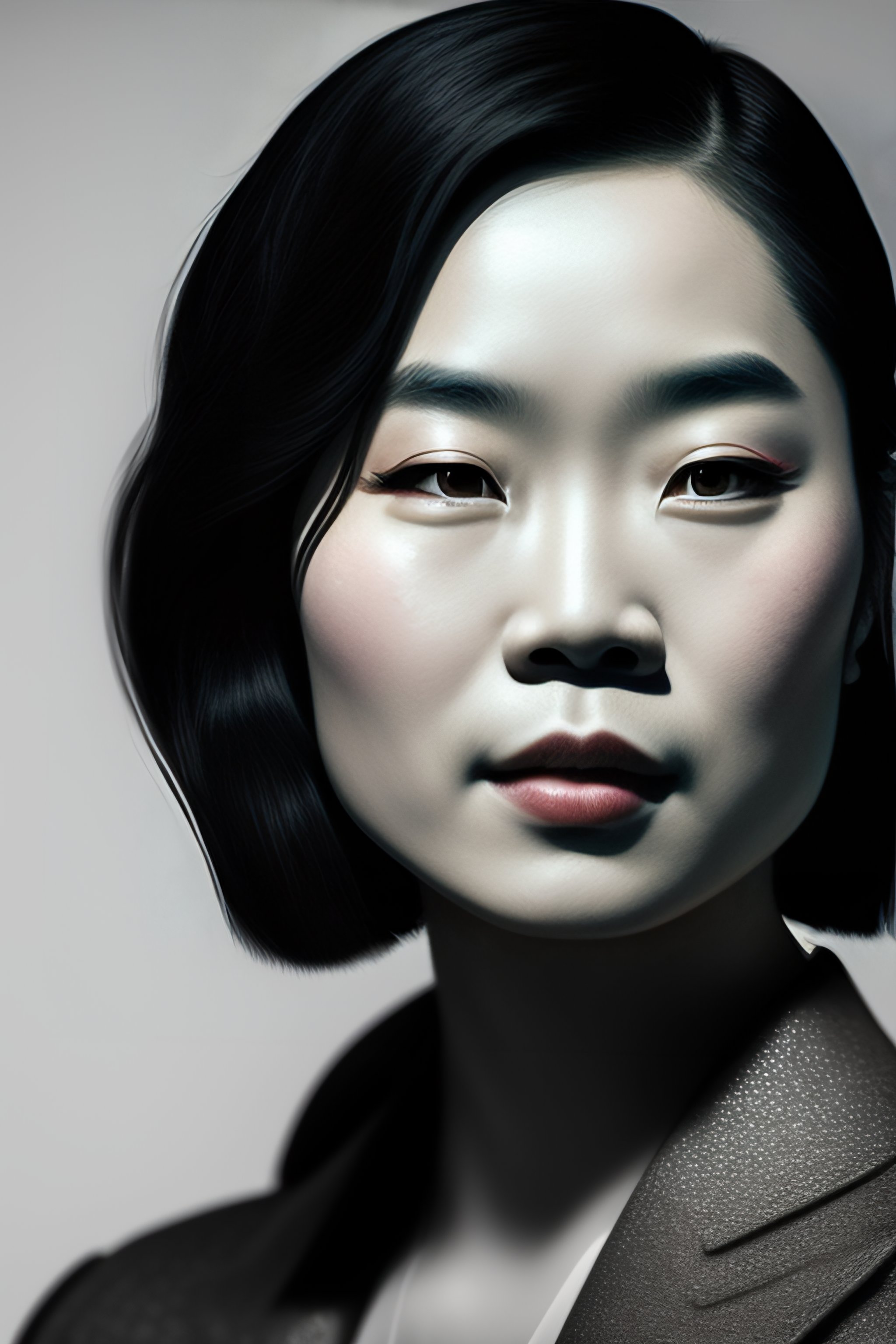 Lexica - Closeup portrait of mitski, an ultrafine detailed illustration ...