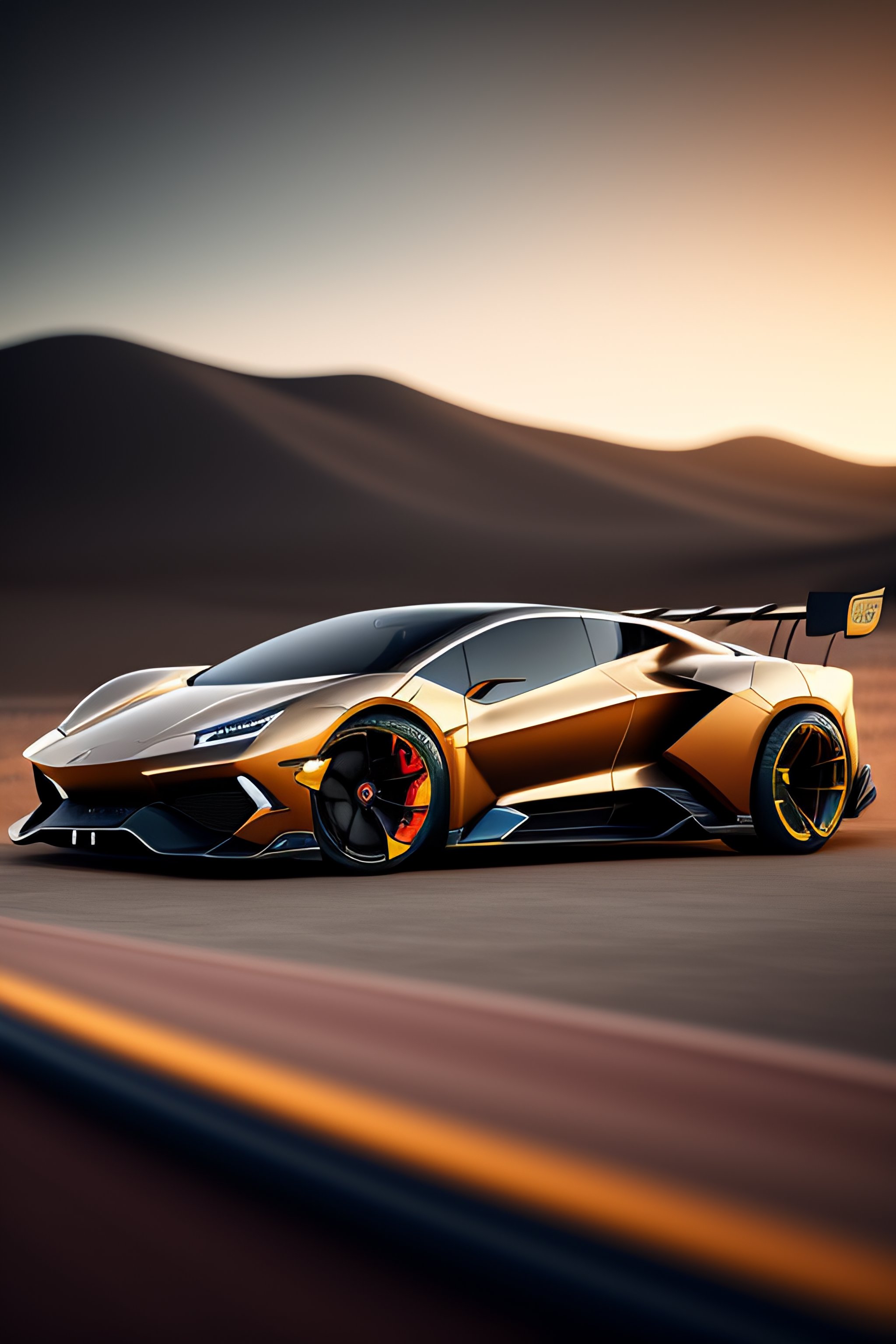 Lexica - Car, starX, tesla, imagined by Lamborghini, landing ,unreal ...