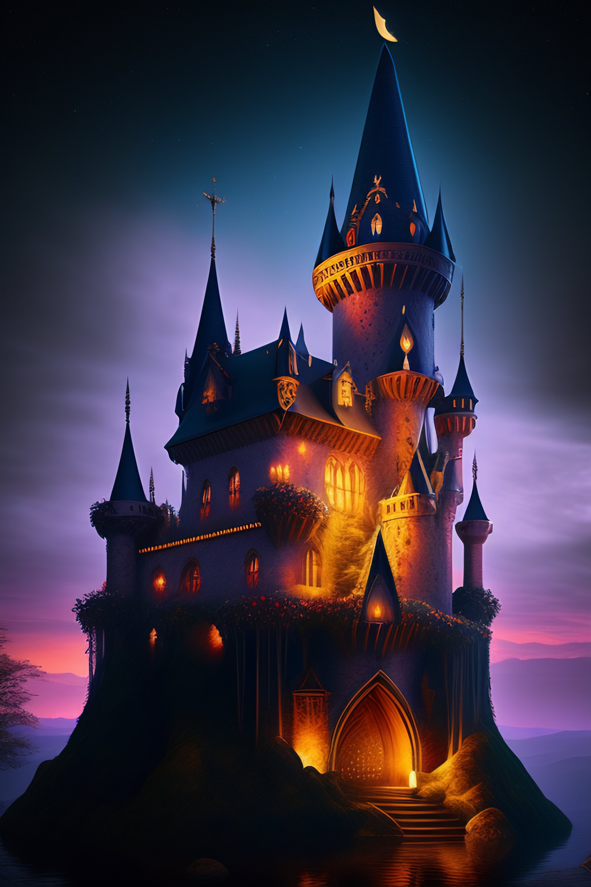 Lexica - Dark fantasy castle