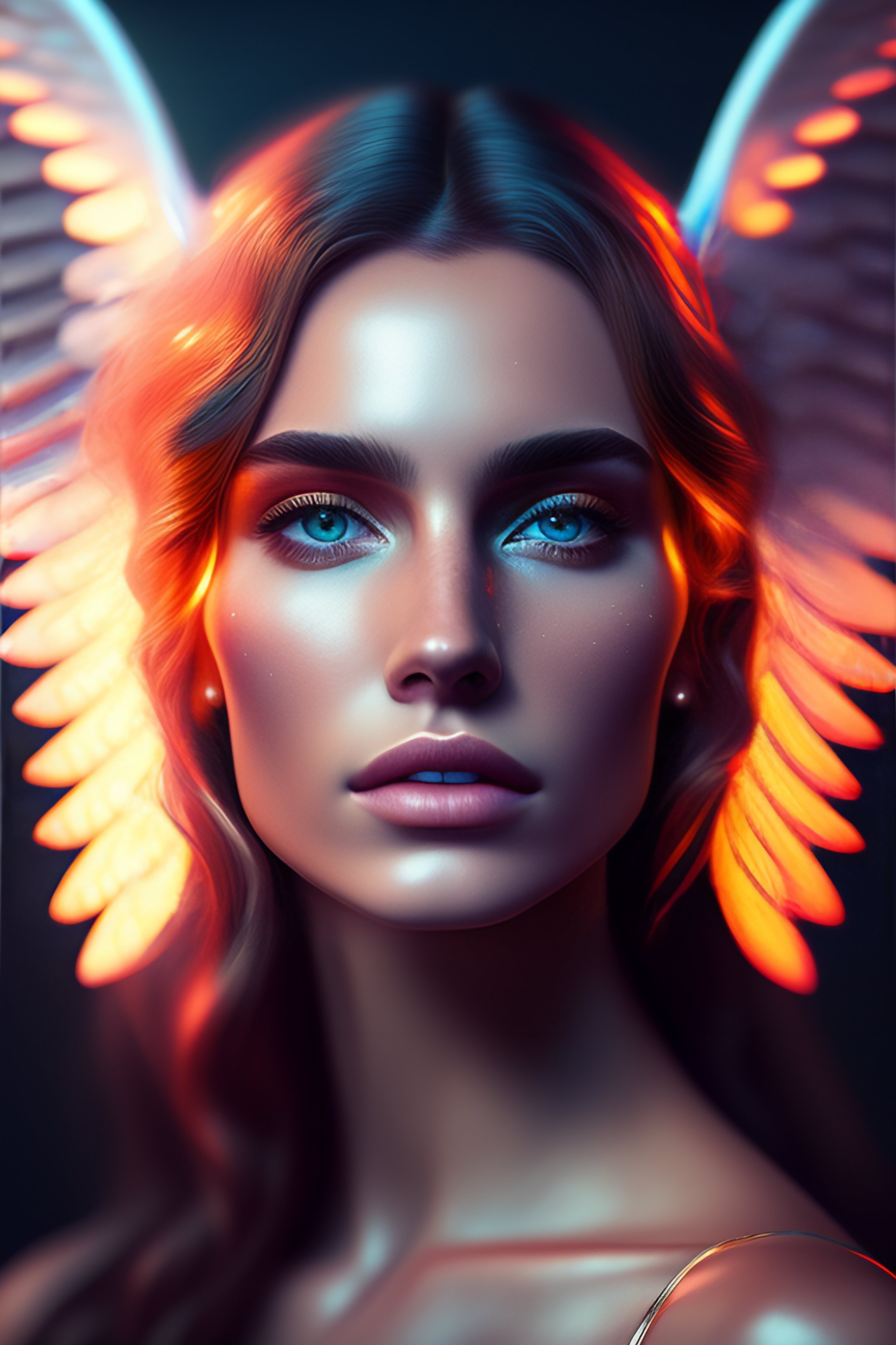 Lexica - Portrait art of female angel, art by alessio albi 8 k ultra ...