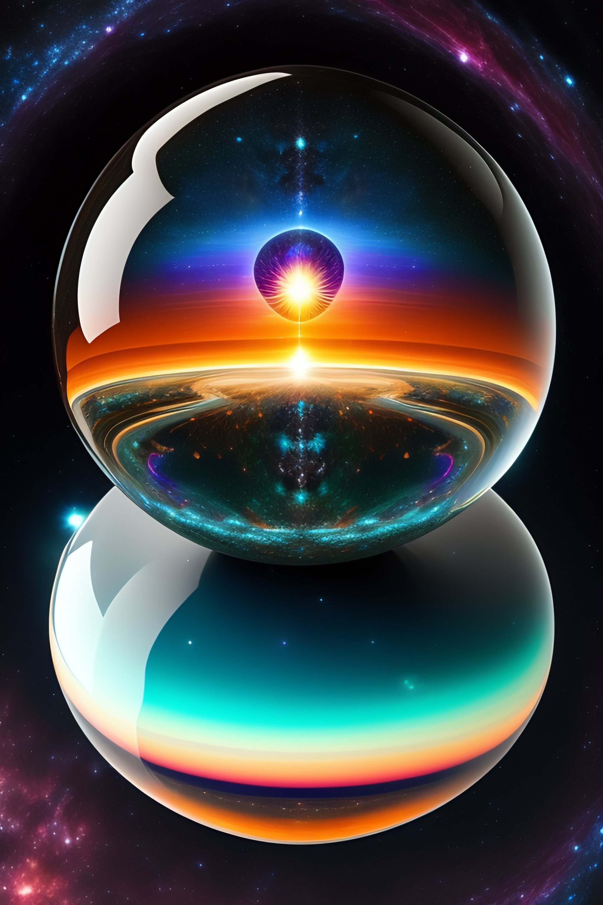 Lexica - A hyperdetailed crystal sphere with a hyperdetailed universe ...