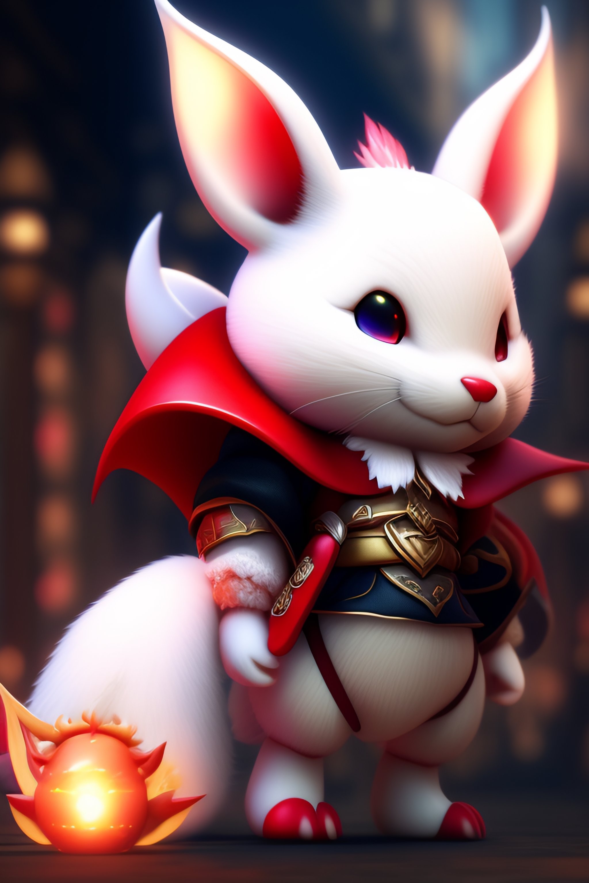 Lexica - Moogle, anime, fight, demon hunter