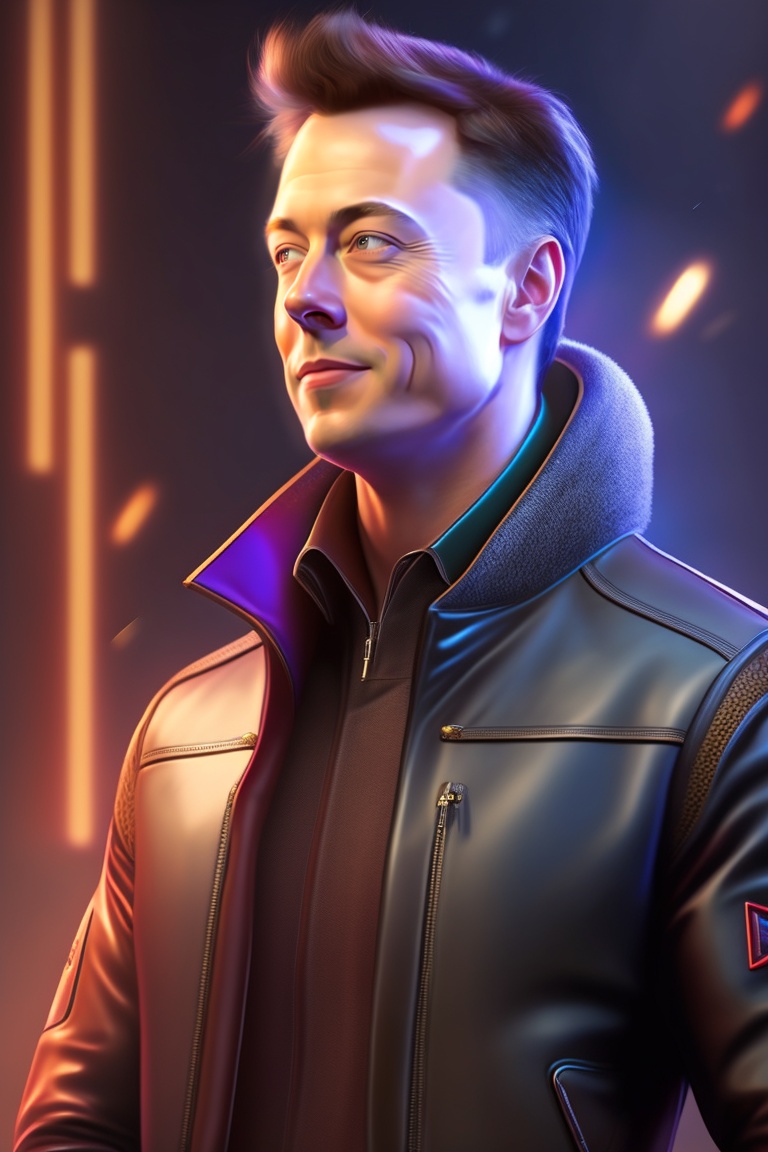 Lexica - ELON MUSK ,8K,EM PE, look at veiwer