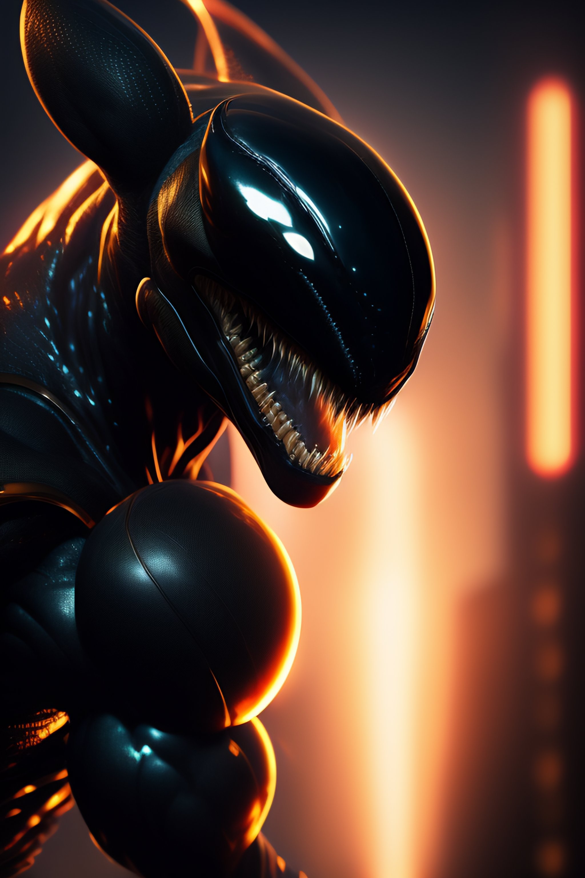 Lexica - Venom, cinematic composition, dramatic pose, beautifull ...