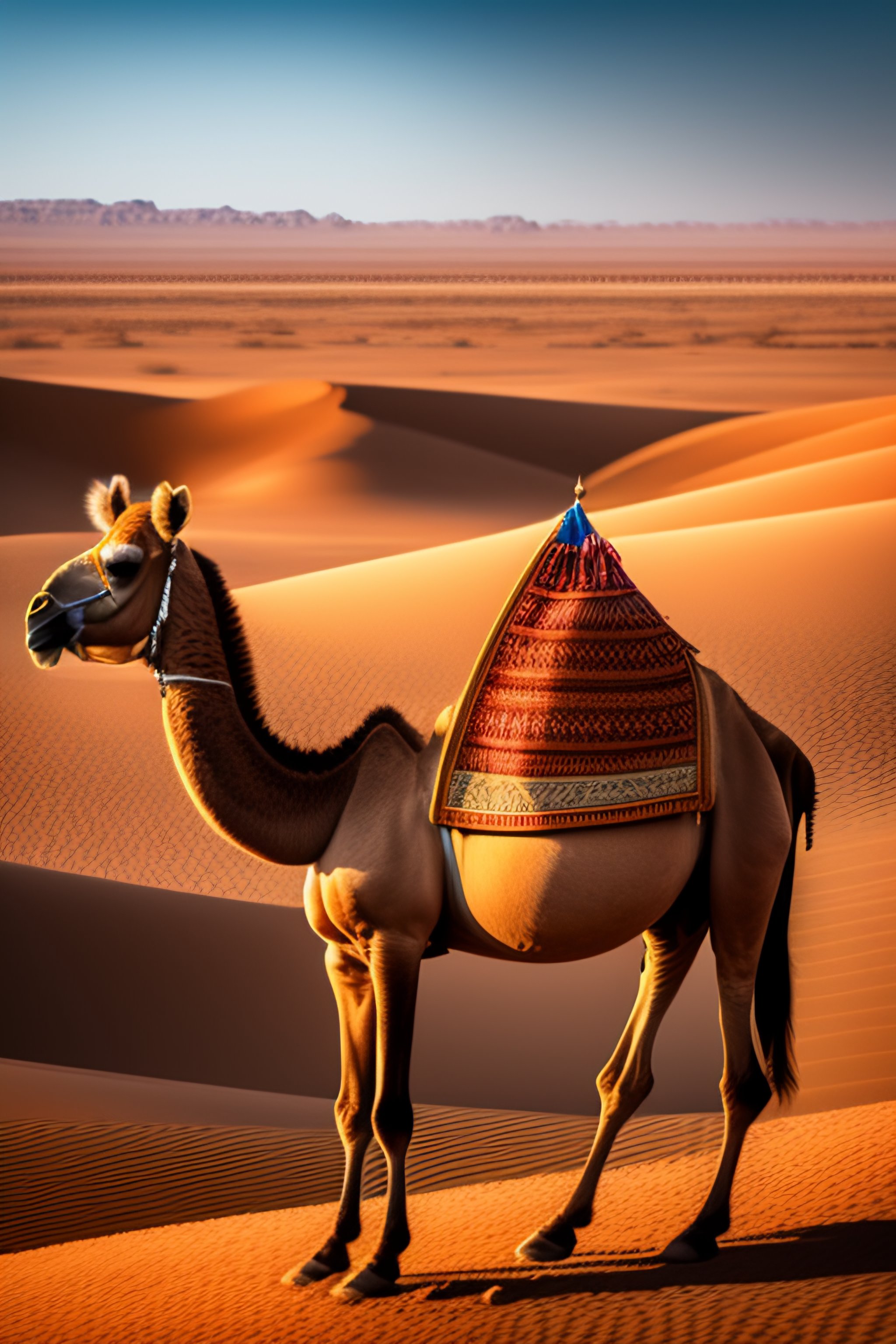 Lexica - A CAMEL IN THE DESERT