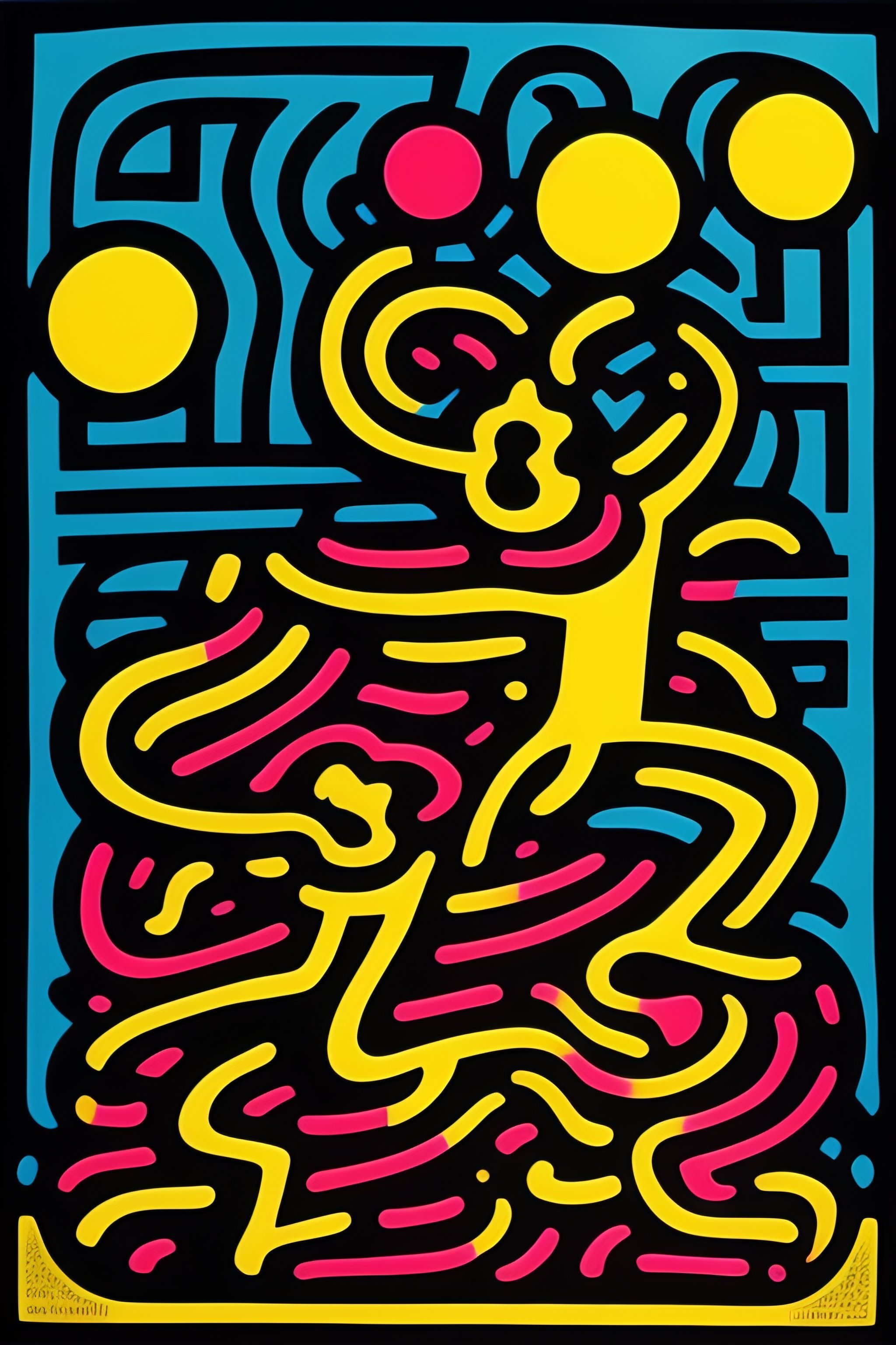 Lexica - Harry potter, by keith haring