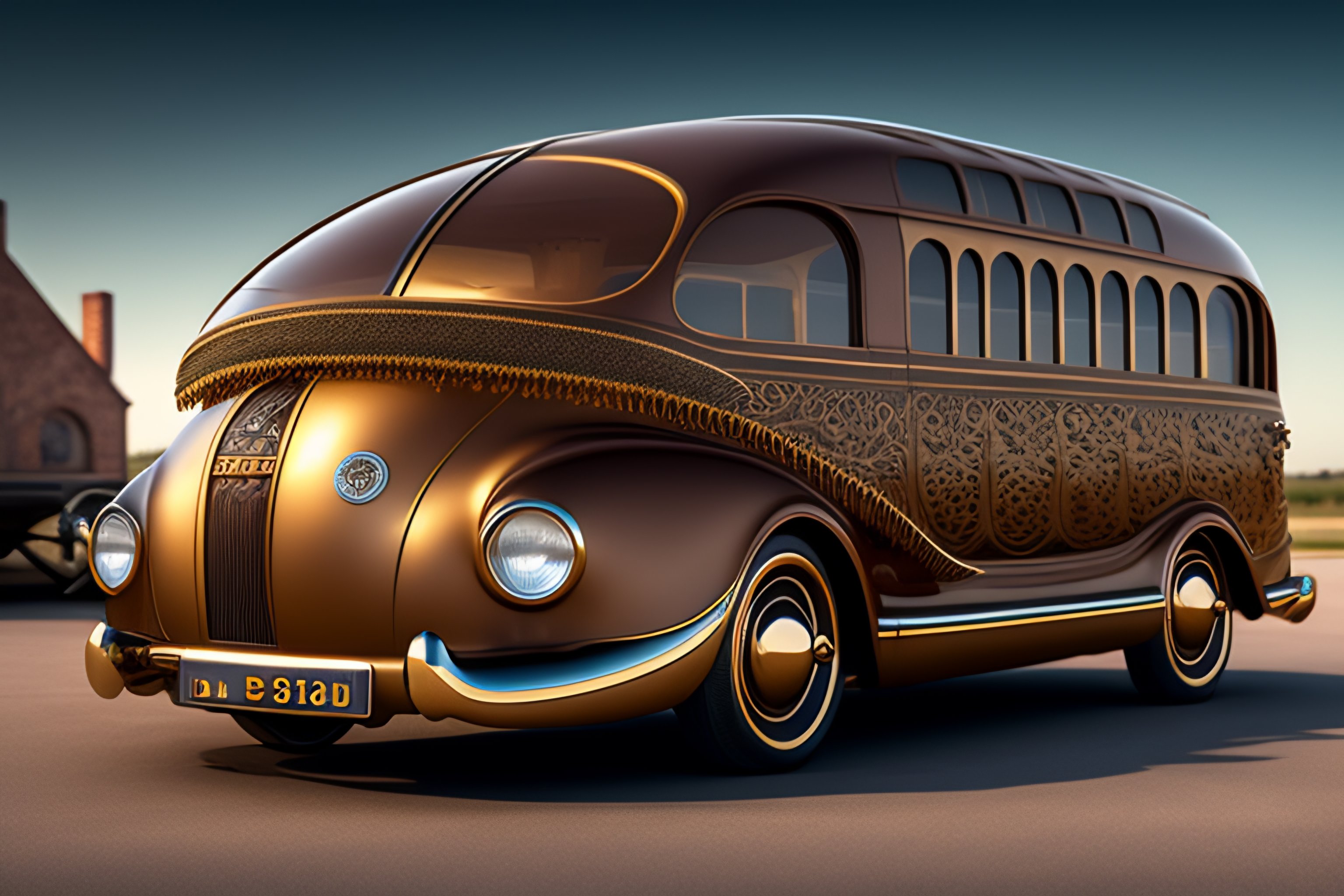 Lexica - RIBBON STEAMPUNK VANS, a CLASSIC CARS, inspired by Robert J ...