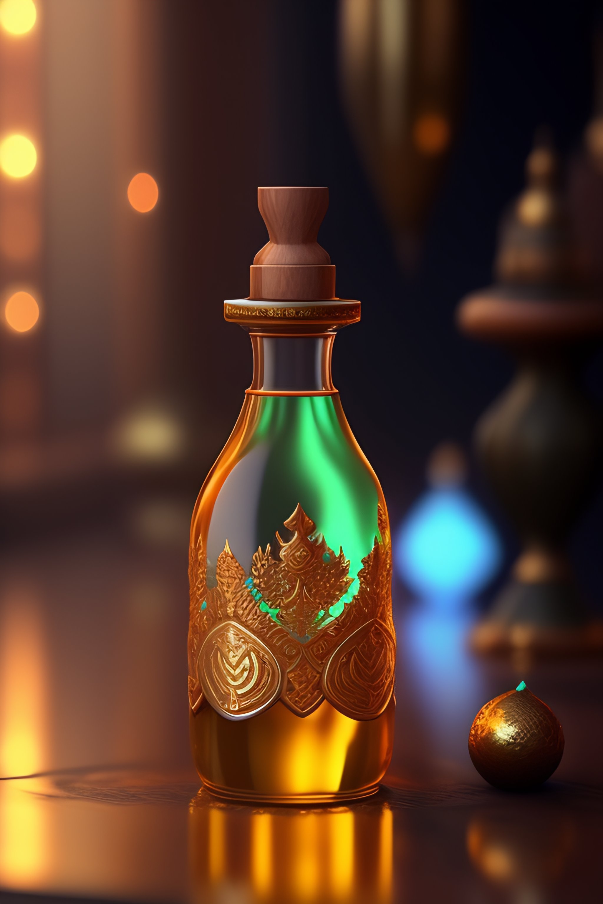 Lexica - Concept art; video game potions; intricate elegant bottles; trending on artstation; rpg ...