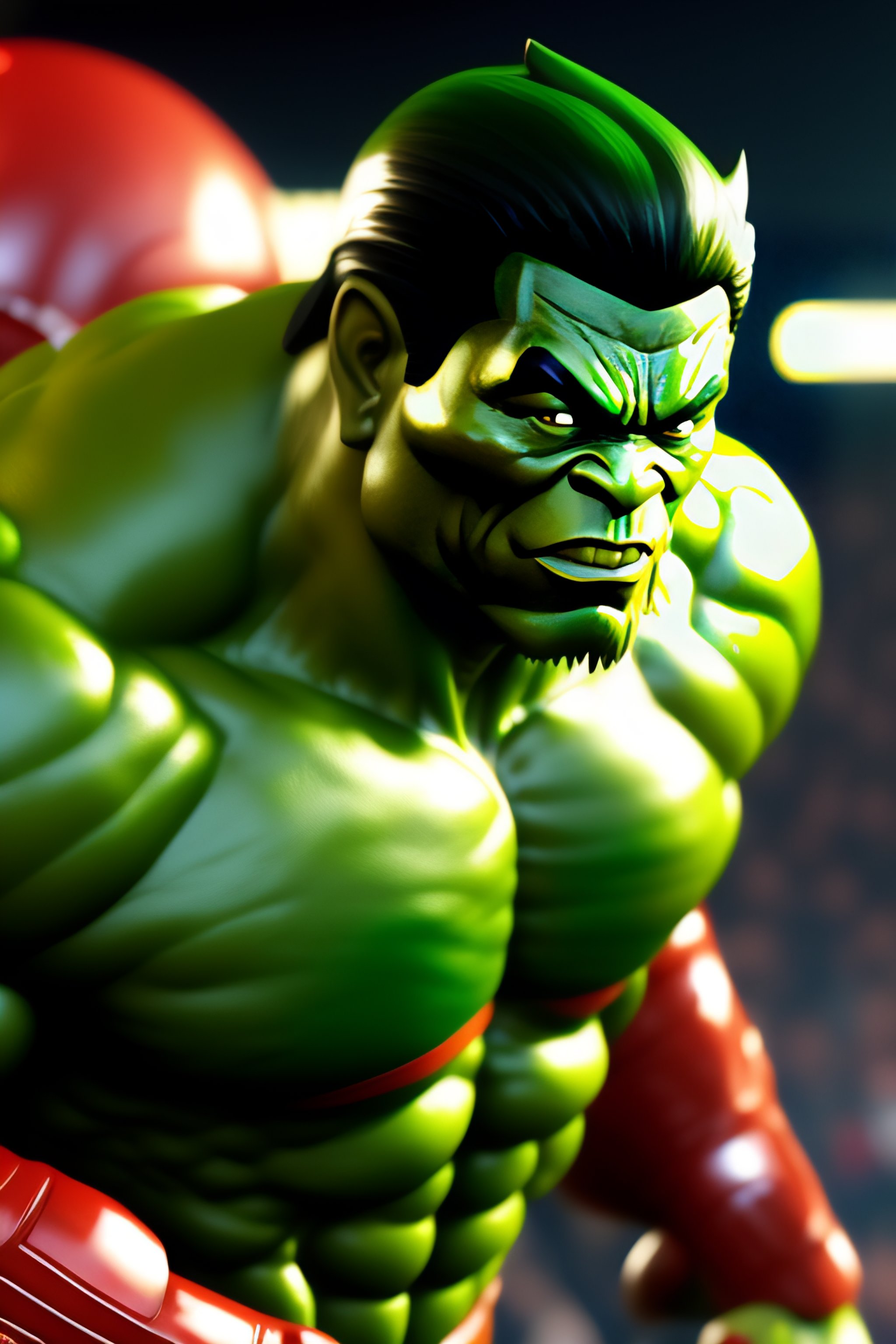 Lexica - Xi jinp ing in hulk cg