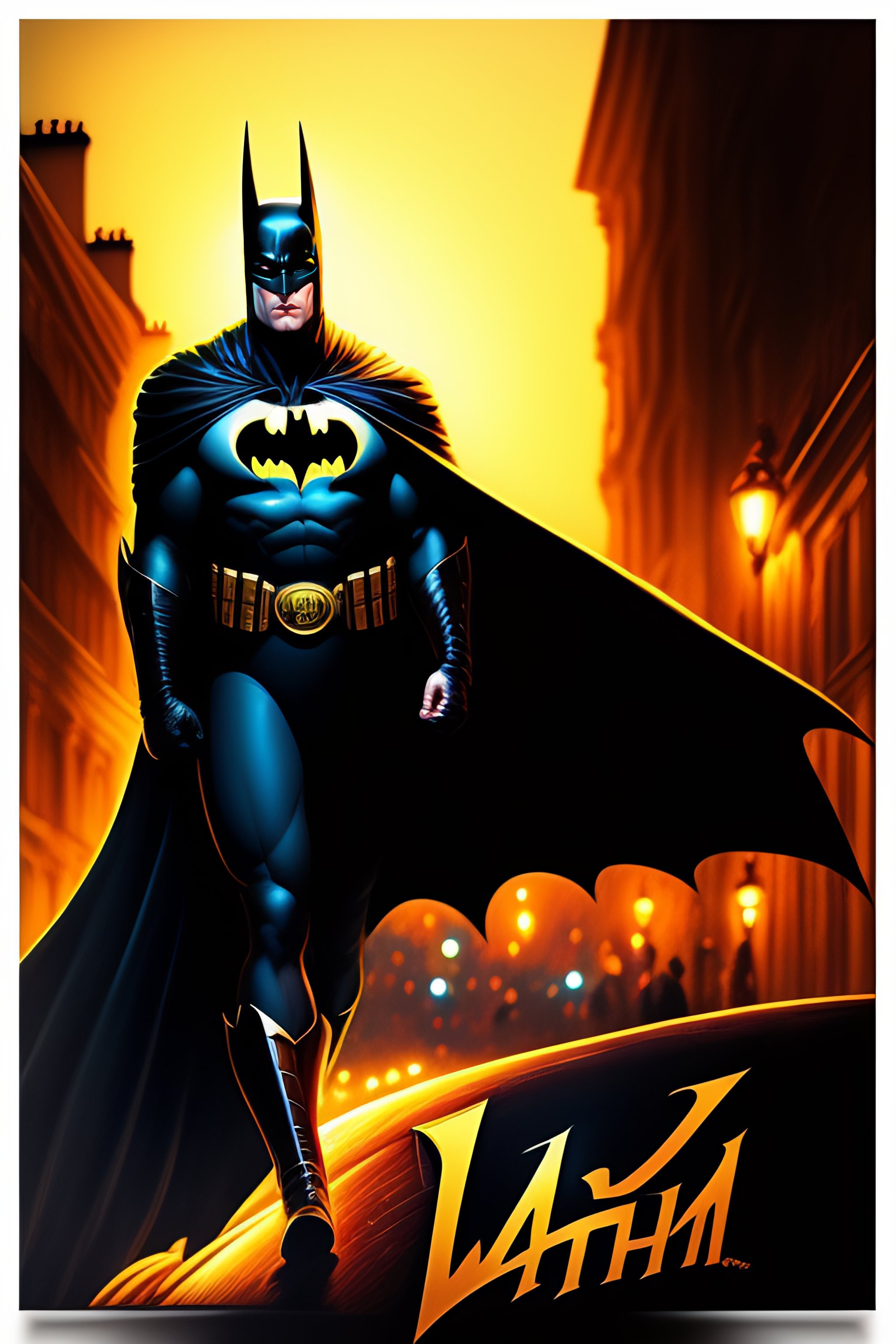 Lexica - Batman in the night of paris