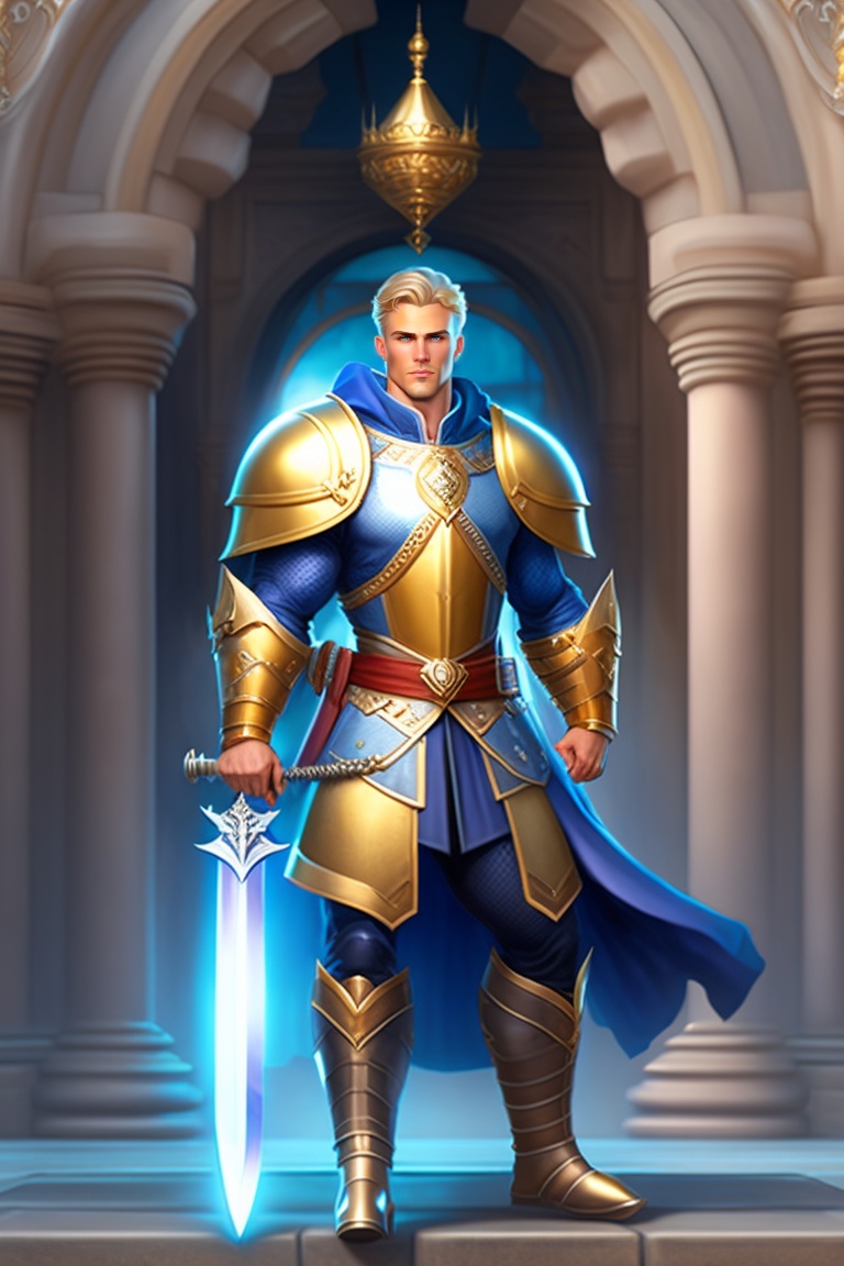 Lexica - Photo realistic, high fantasy, portrait of paladin, sword and ...