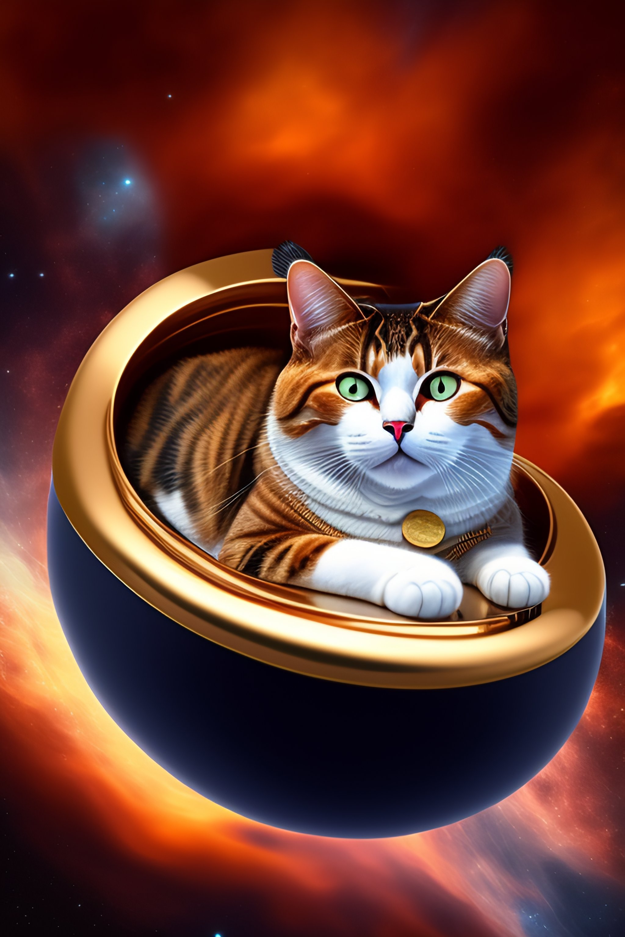 High Cat In Space